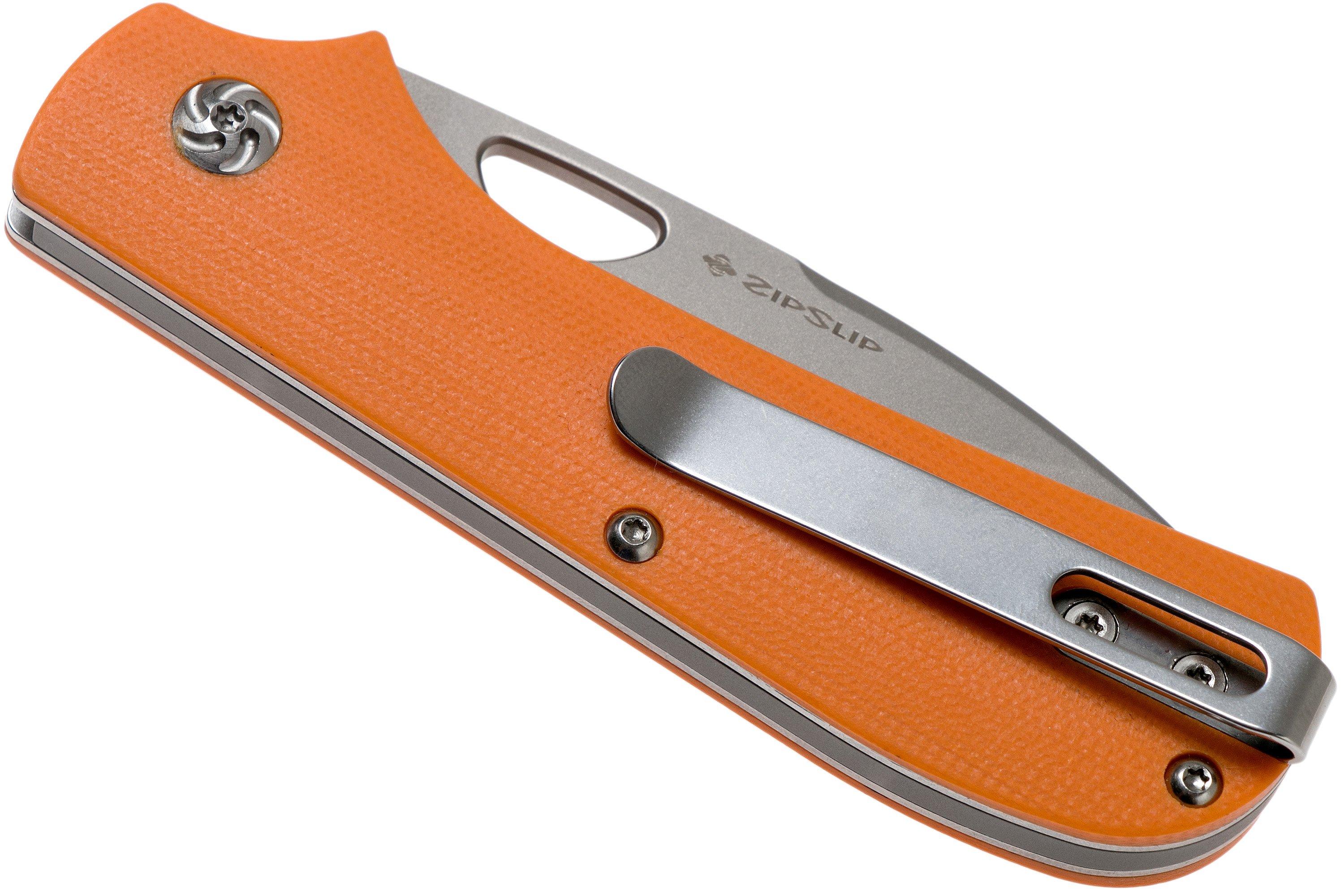 Kizer Vanguard Zipslip V3507N2 orange pocket knife, Michael Vagnino ...