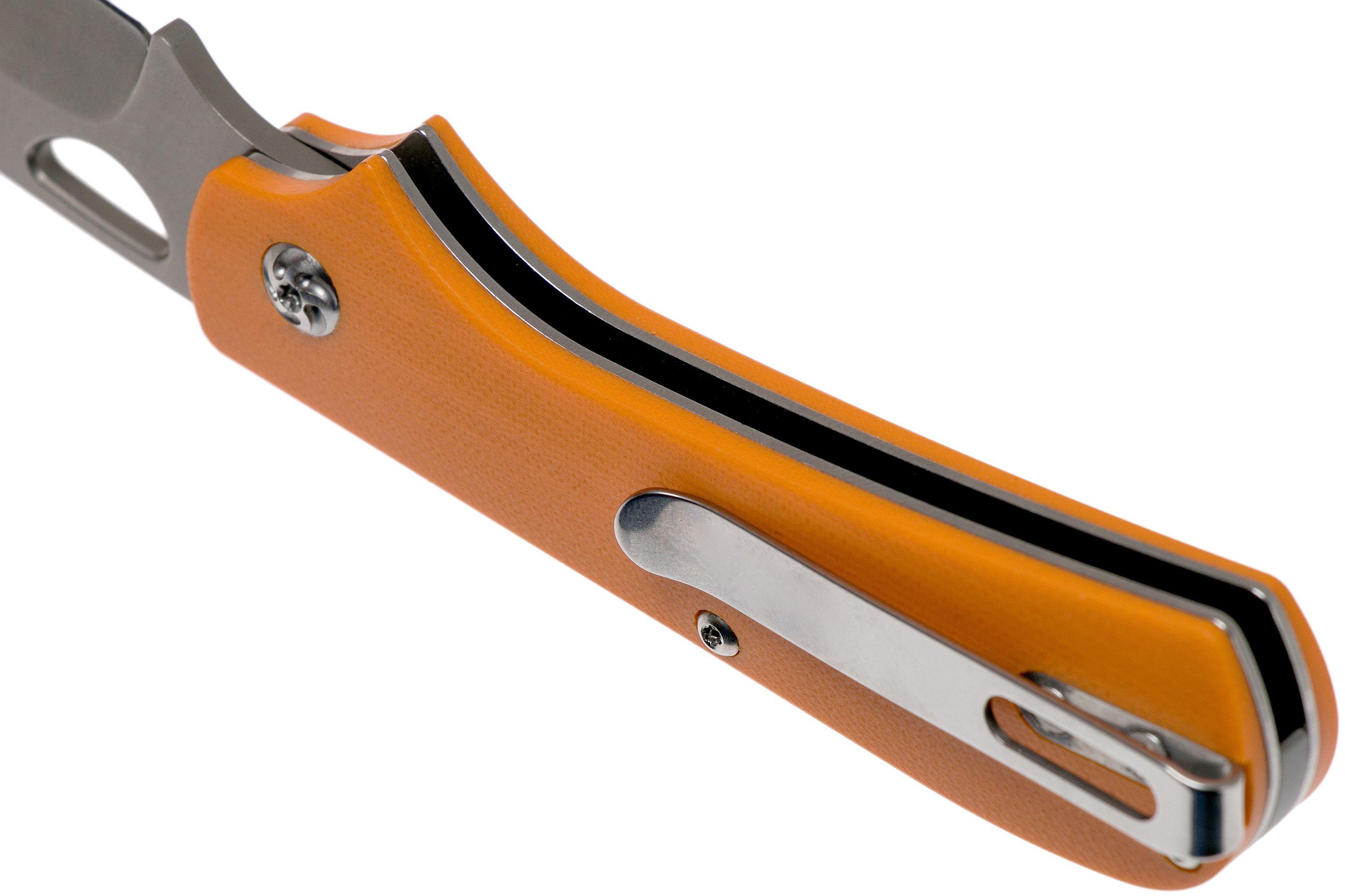 Kizer Vanguard Zipslip V3507N2 orange pocket knife, Michael Vagnino ...