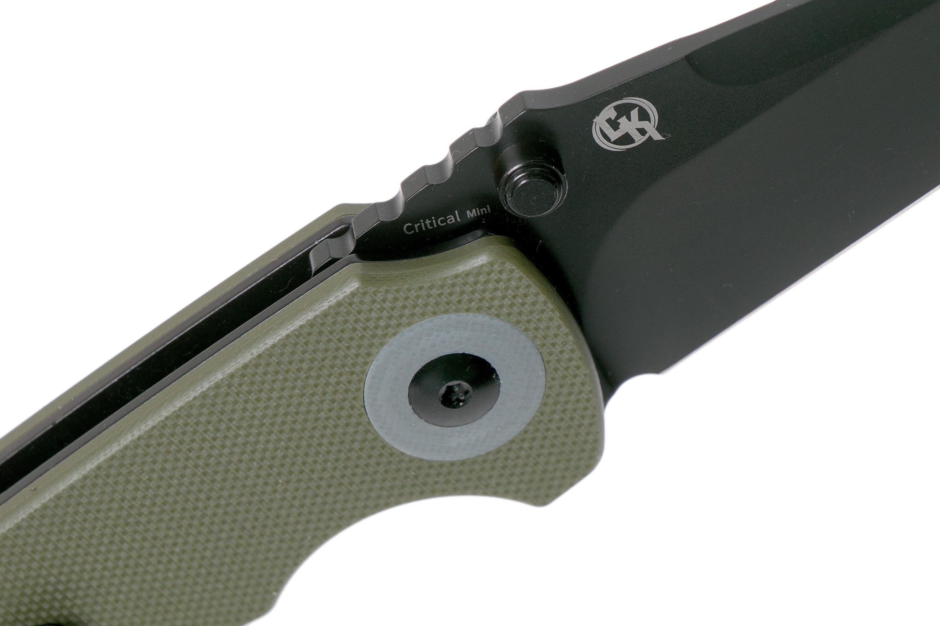 Kizer Vanguard Critical Mini, G10, CPM 3V, V3508A3 navalha | Compras ...