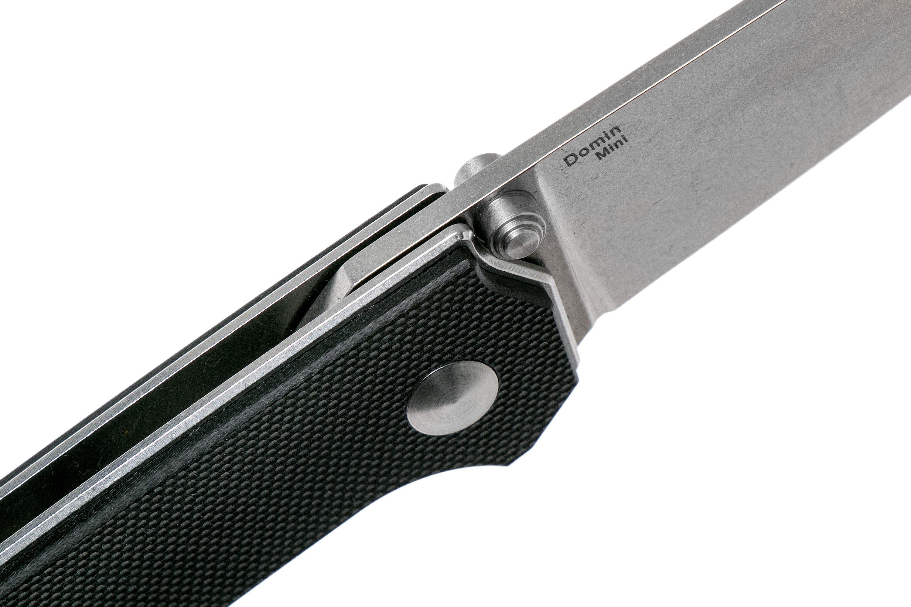 Kizer Vanguard Domin Mini V3516N1 black pocket knife | Advantageously ...