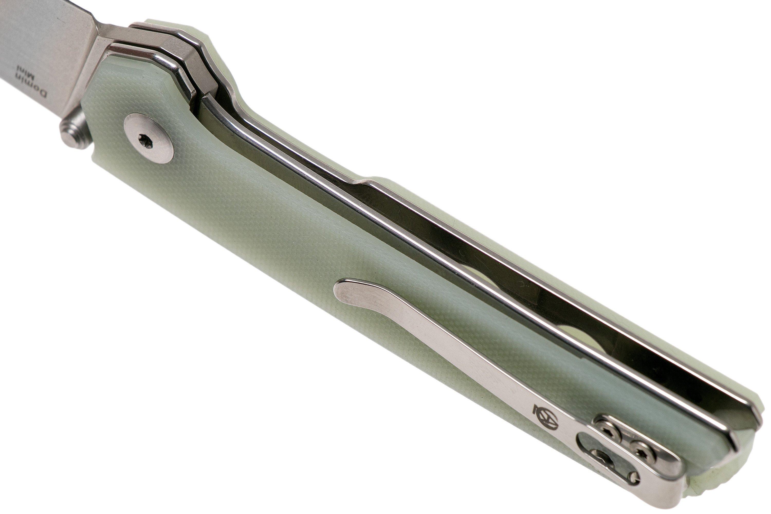 Kizer Vanguard Domin Mini V3516N5 Transparant G10 pocket knife ...