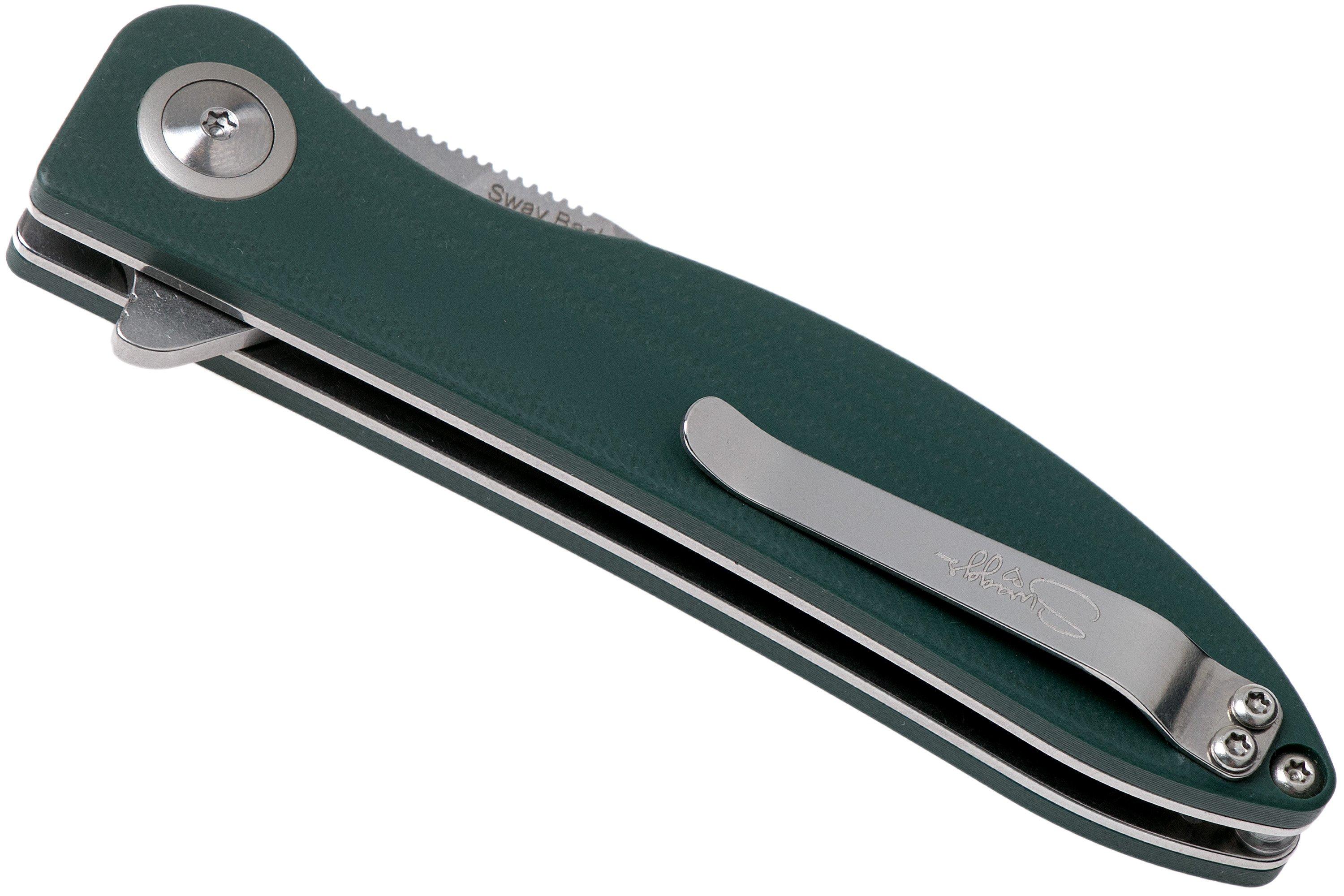 Kizer Sway back, G10, N690 V3566N5, zakmes Swaggs design | Voordelig ...