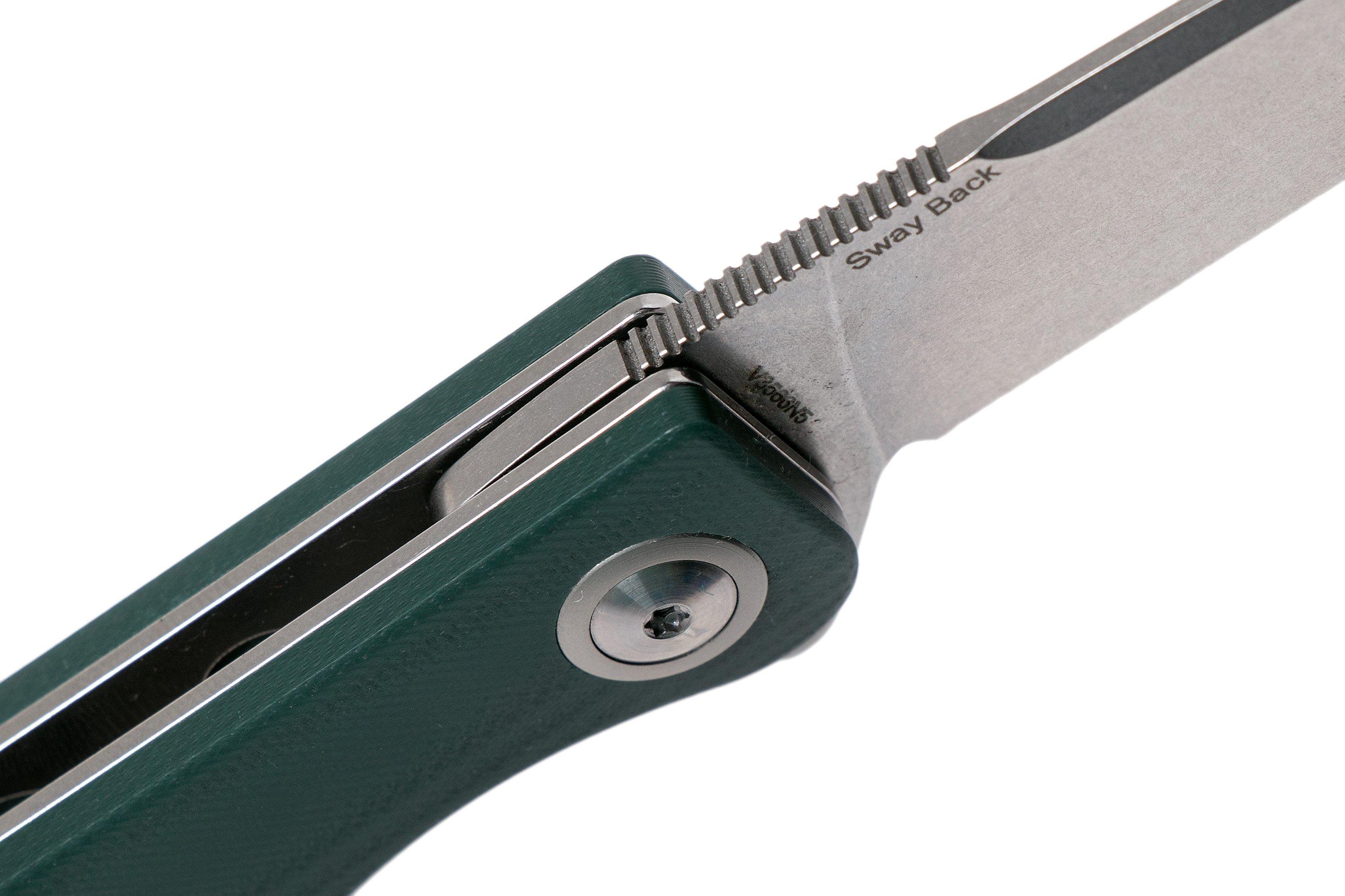 Kizer Sway back, G10, N690 V3566N5, zakmes Swaggs design | Voordelig ...