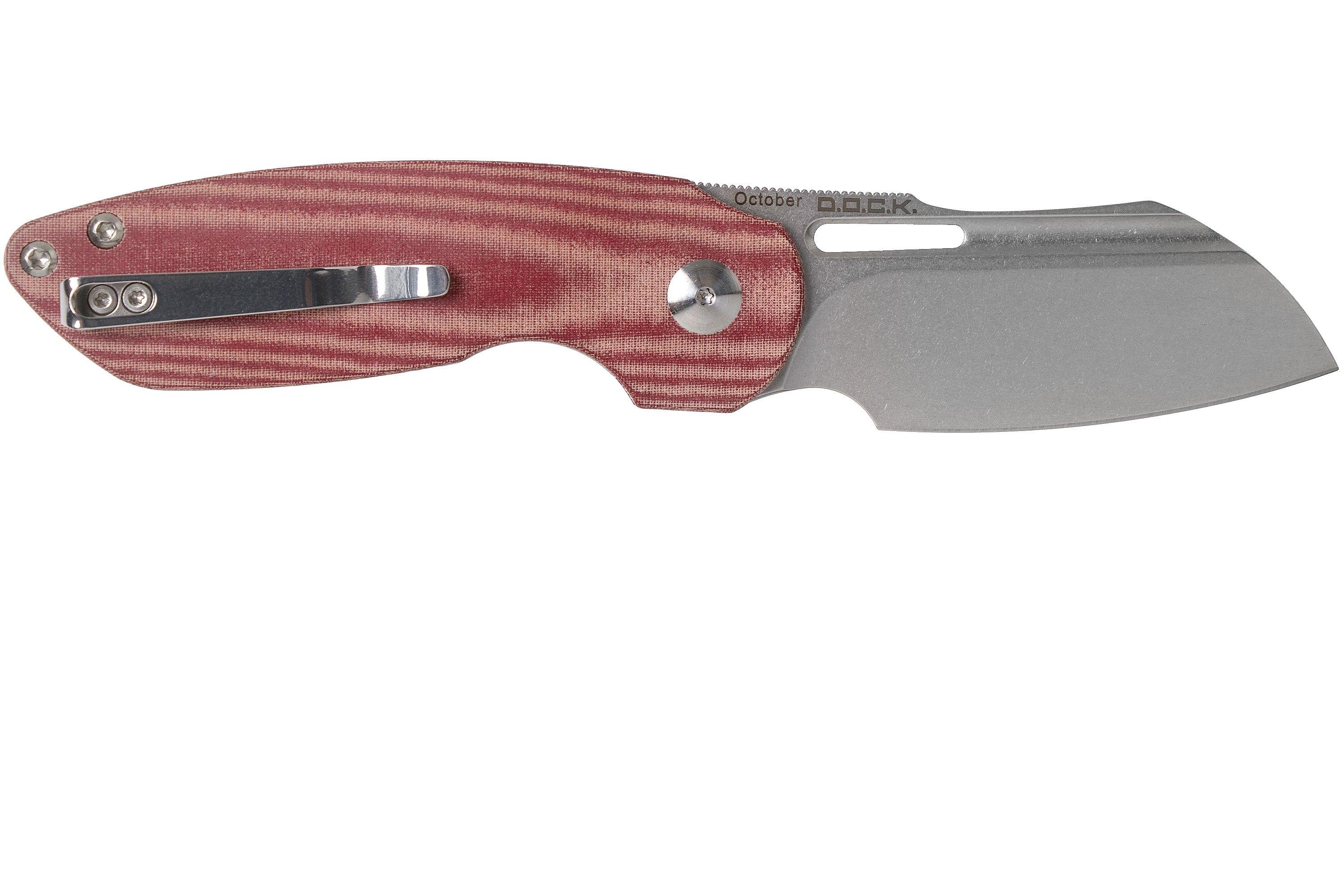 Kizer Vanguard October, micarta, 20CV, V3569A2 zakmes | Voordelig kopen ...