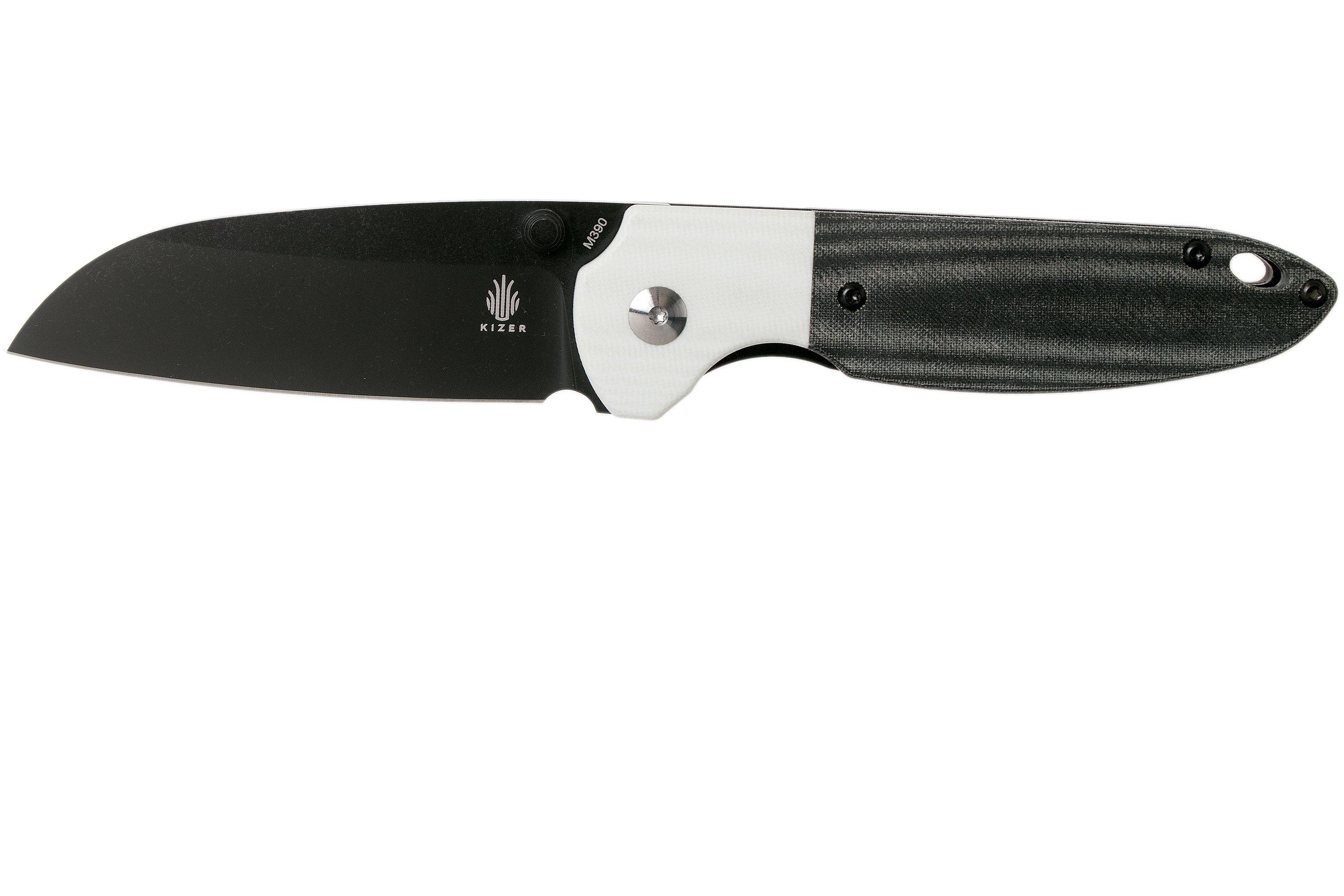 Kizer Deviant V3575A2 G10, Micarta, M390 pocket knife, Chris Conaway ...