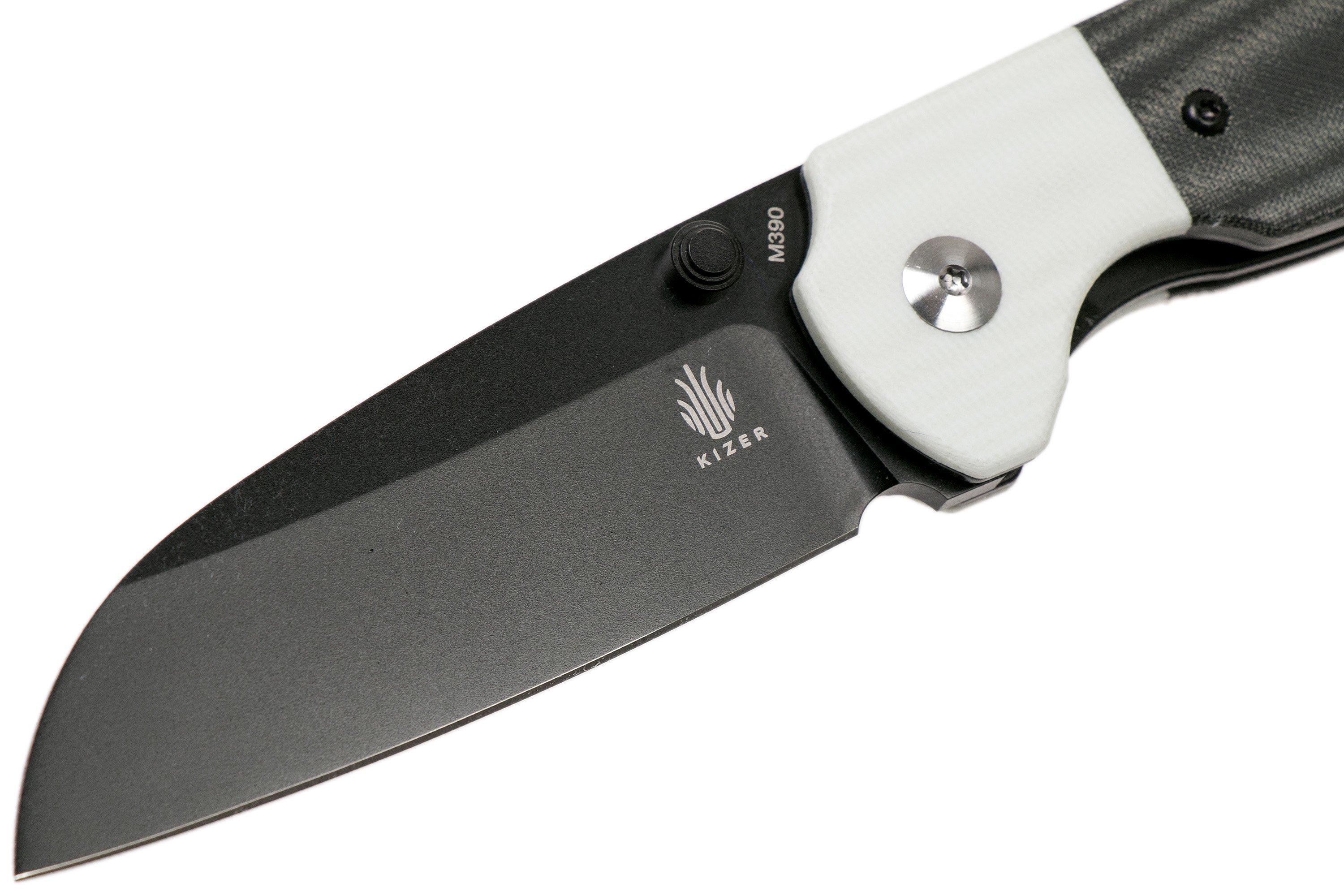 Kizer Deviant V3575A2 G10, Micarta, M390 pocket knife, Chris Conaway ...