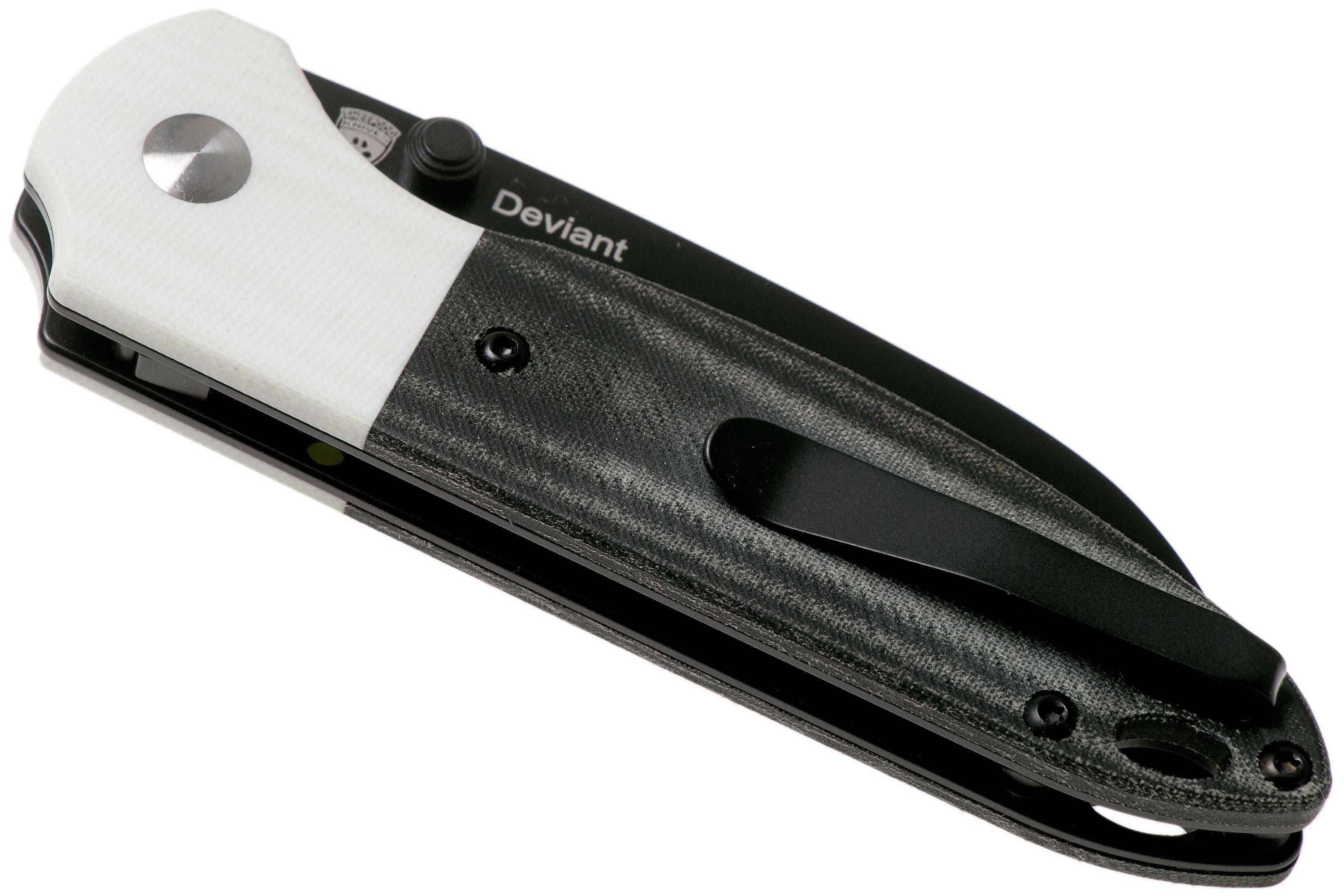 Kizer Deviant V3575A2 G10, Micarta, M390 pocket knife, Chris Conaway ...