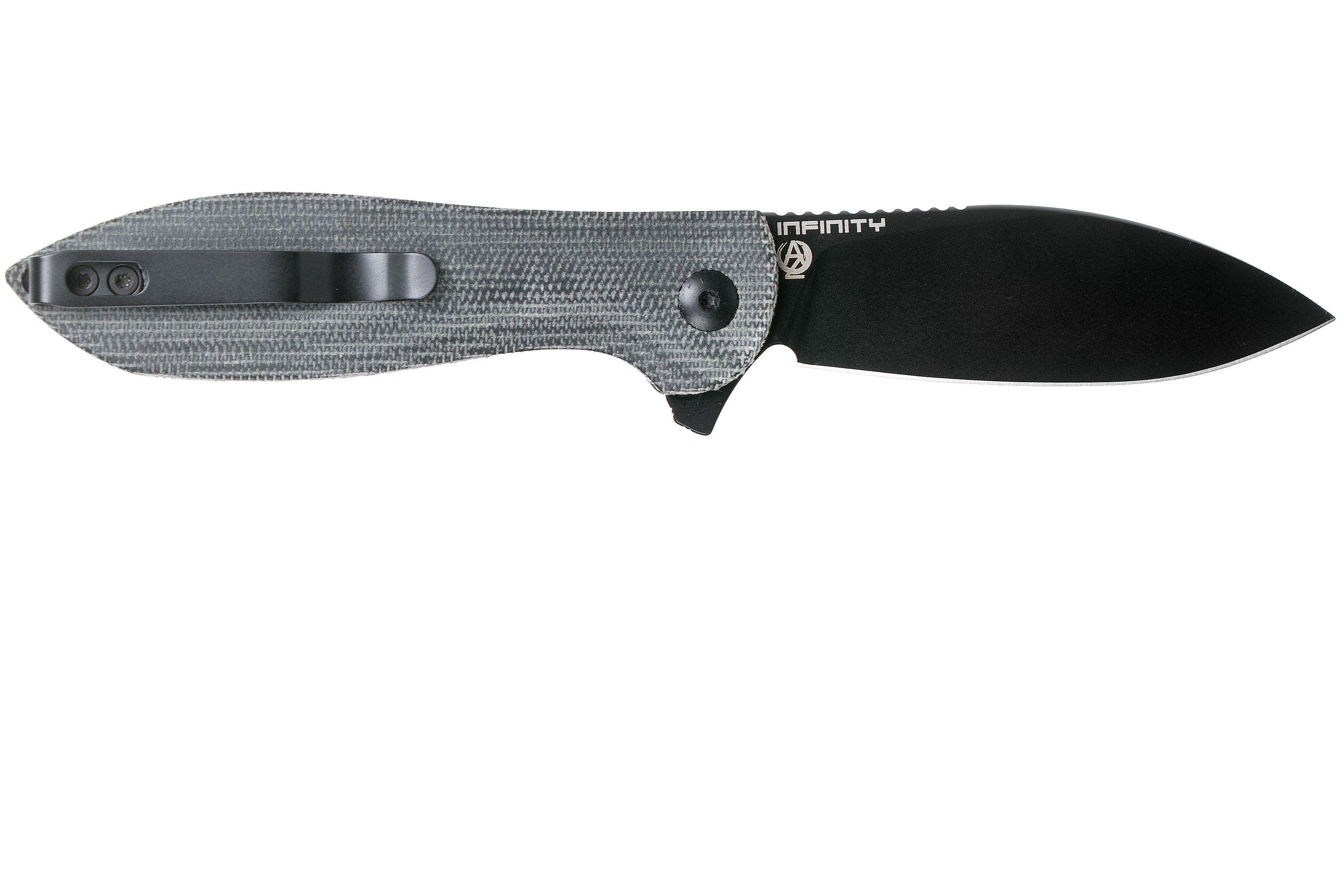 Kizer Vanguard Infinity, Micarta, N690, V3579N1 pocket knife ...