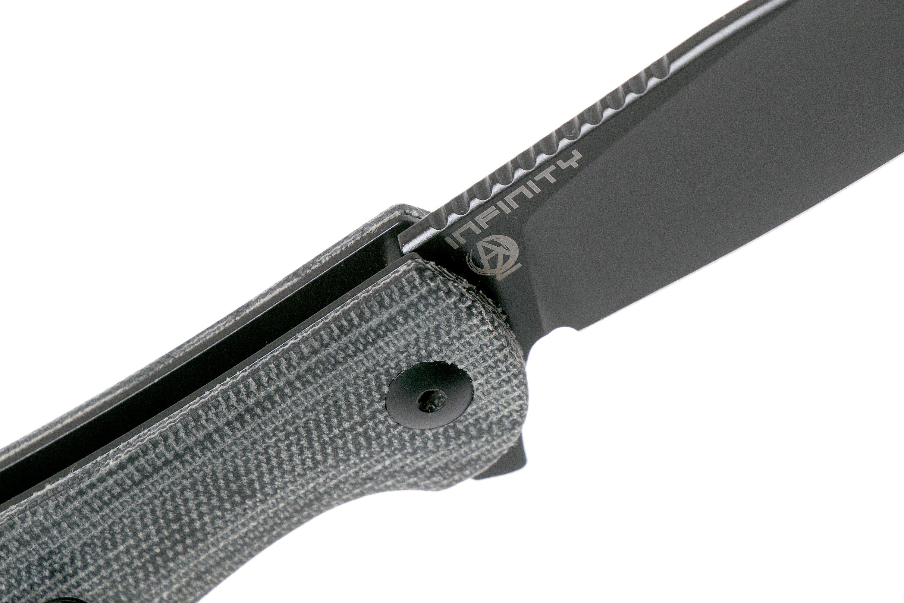 Kizer Vanguard Infinity, Micarta, N690, V3579N1 pocket knife ...