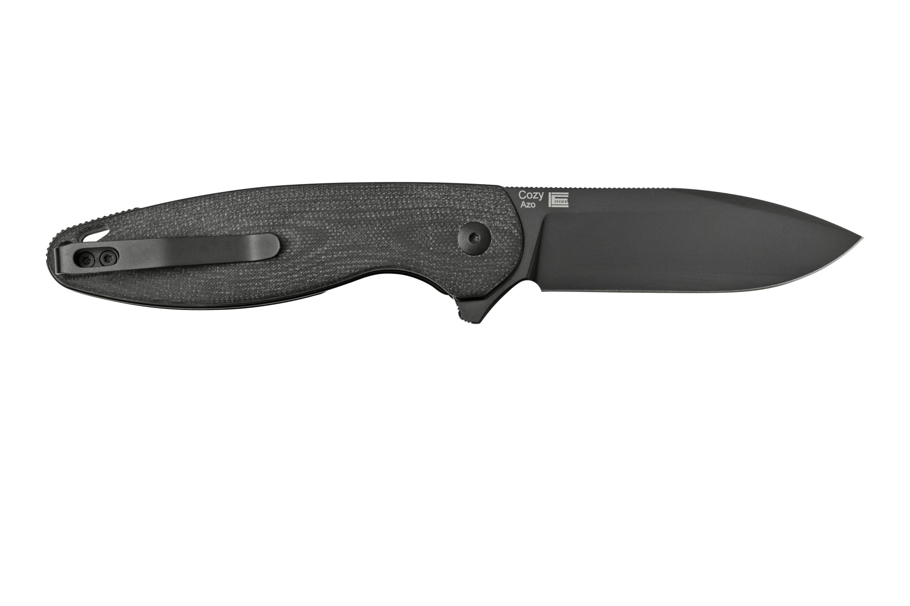 Kizer Cozy V3613C1 Black G10, pocket knife | Advantageously shopping at ...