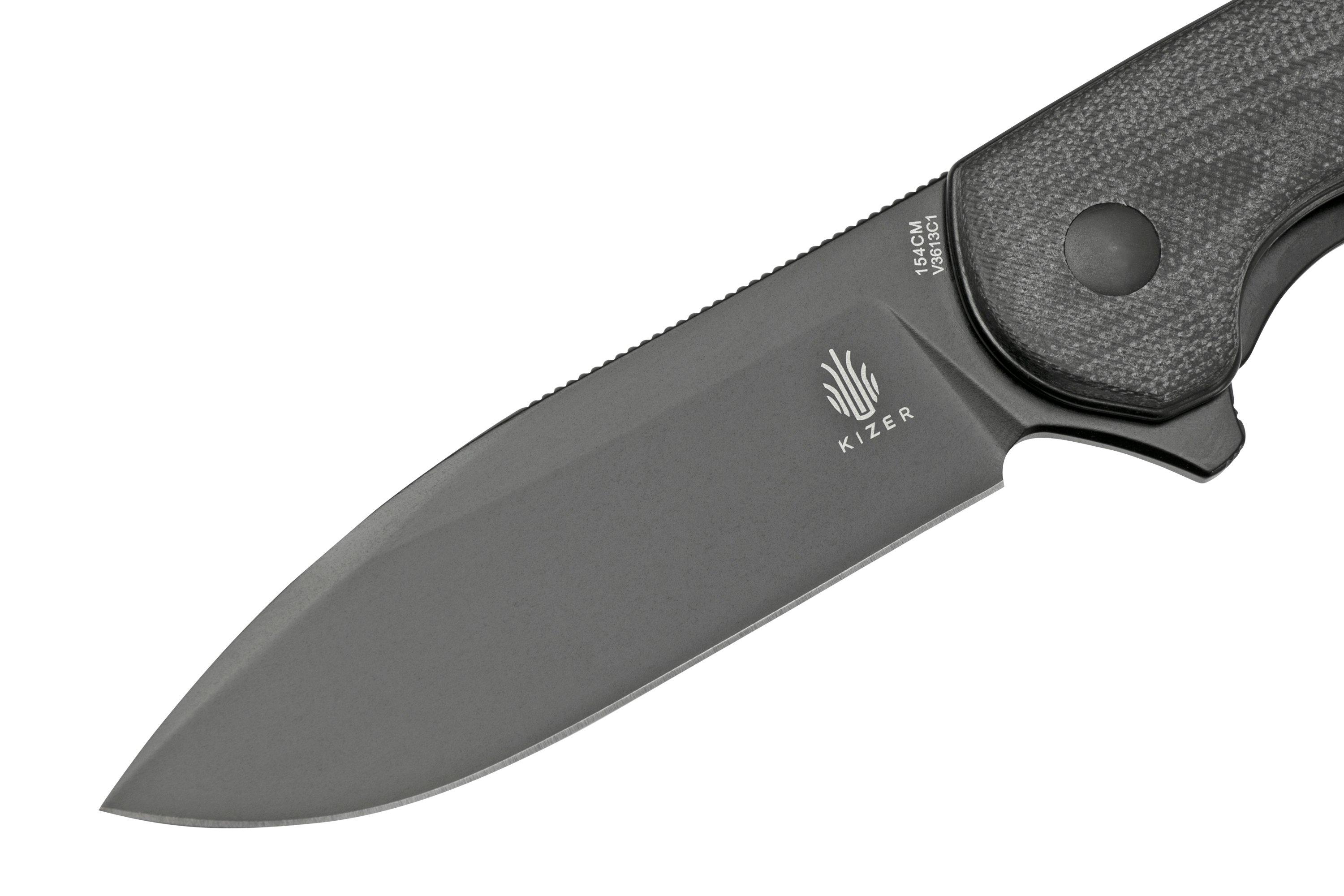 Kizer Cozy V3613C1 Black G10, couteau de poche | Achetez à prix ...