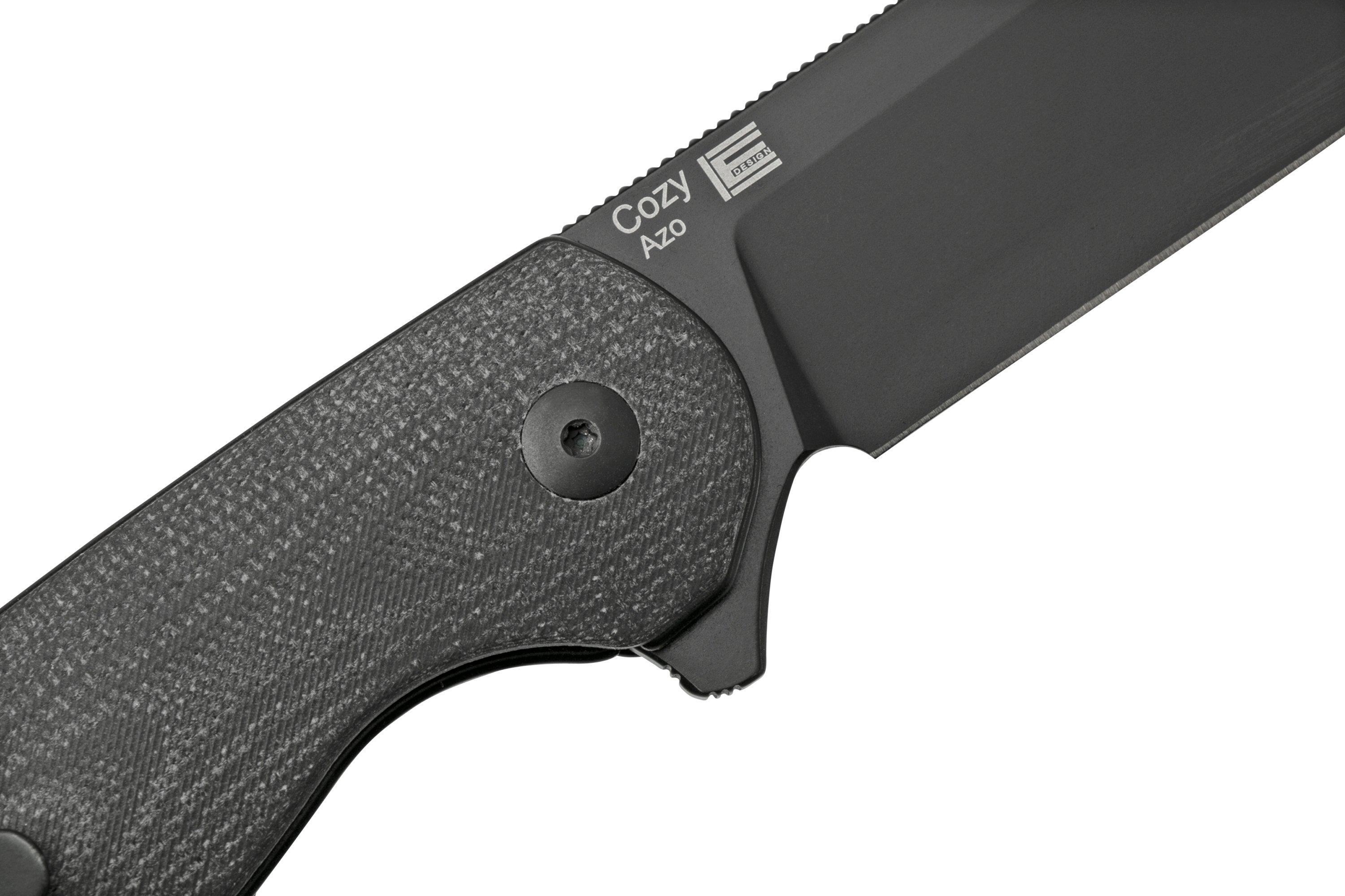 Kizer Cozy V3613C1 Black G10, pocket knife | Advantageously shopping at ...