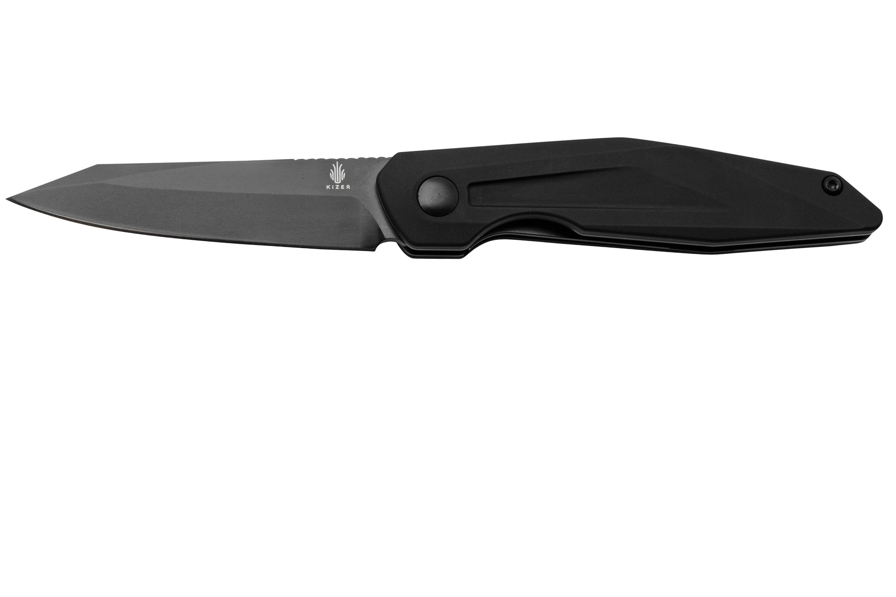 Kizer Spot V3620C2, 154CM Black Aluminium, pocket knife ...