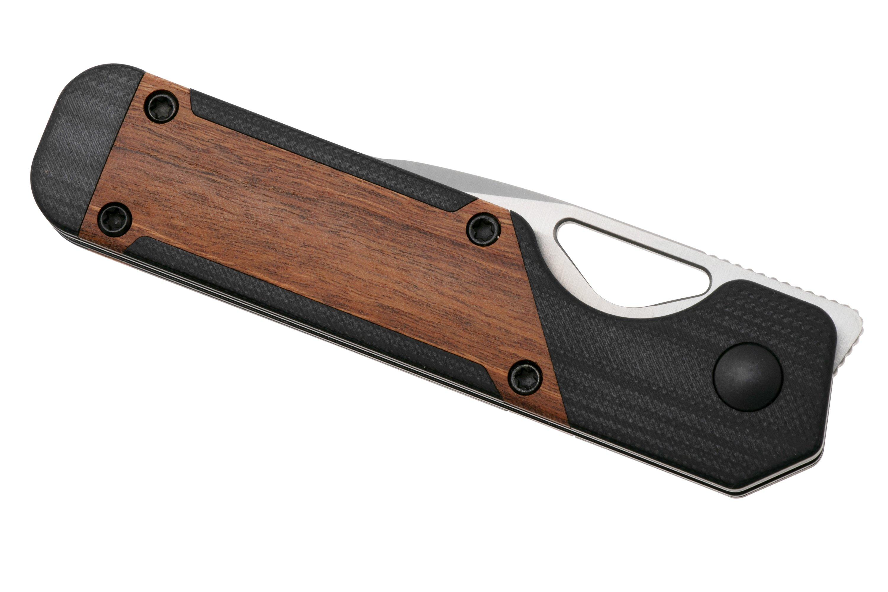 Kizer Vanguard Mini Militaw V3634SA4 Liner Lock, Satin Nitro-V, Black ...