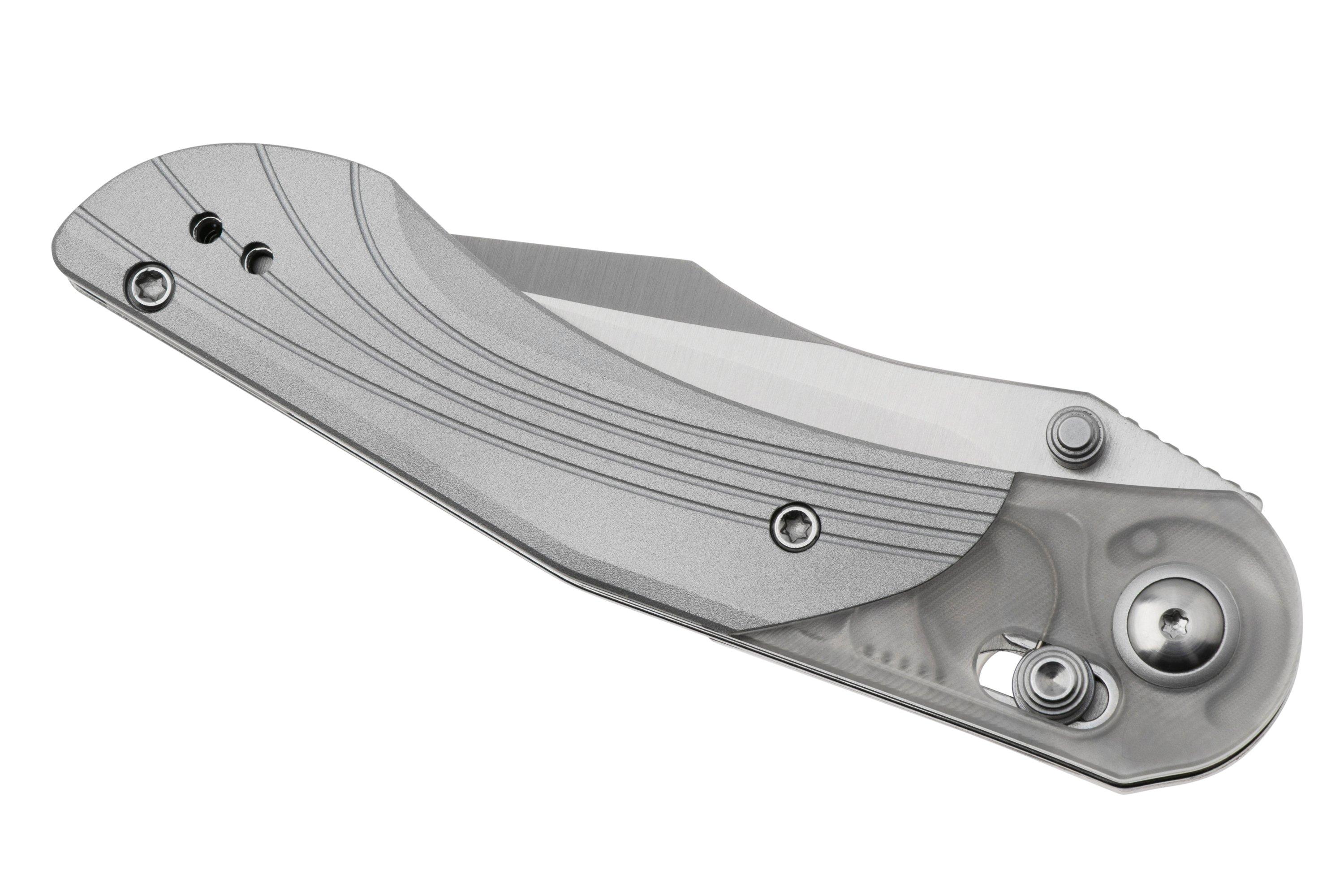 Kizer Vanguard Mini Mystic V3636A1 Satin Nitro-V, Acrylic/Aluminum ...