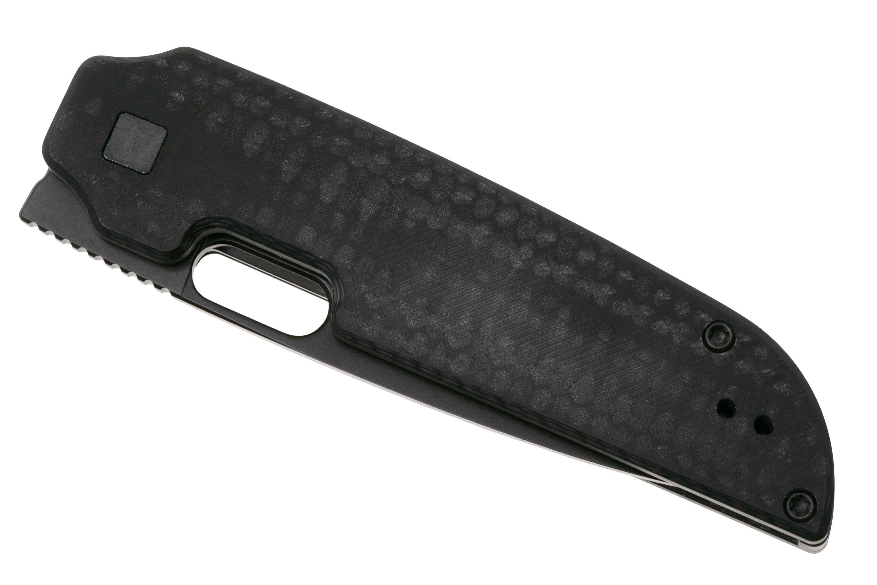 Kizer Vanguard Varatas V3637A1 Black Nitro V, G10 Carbon Fiber, pocket ...