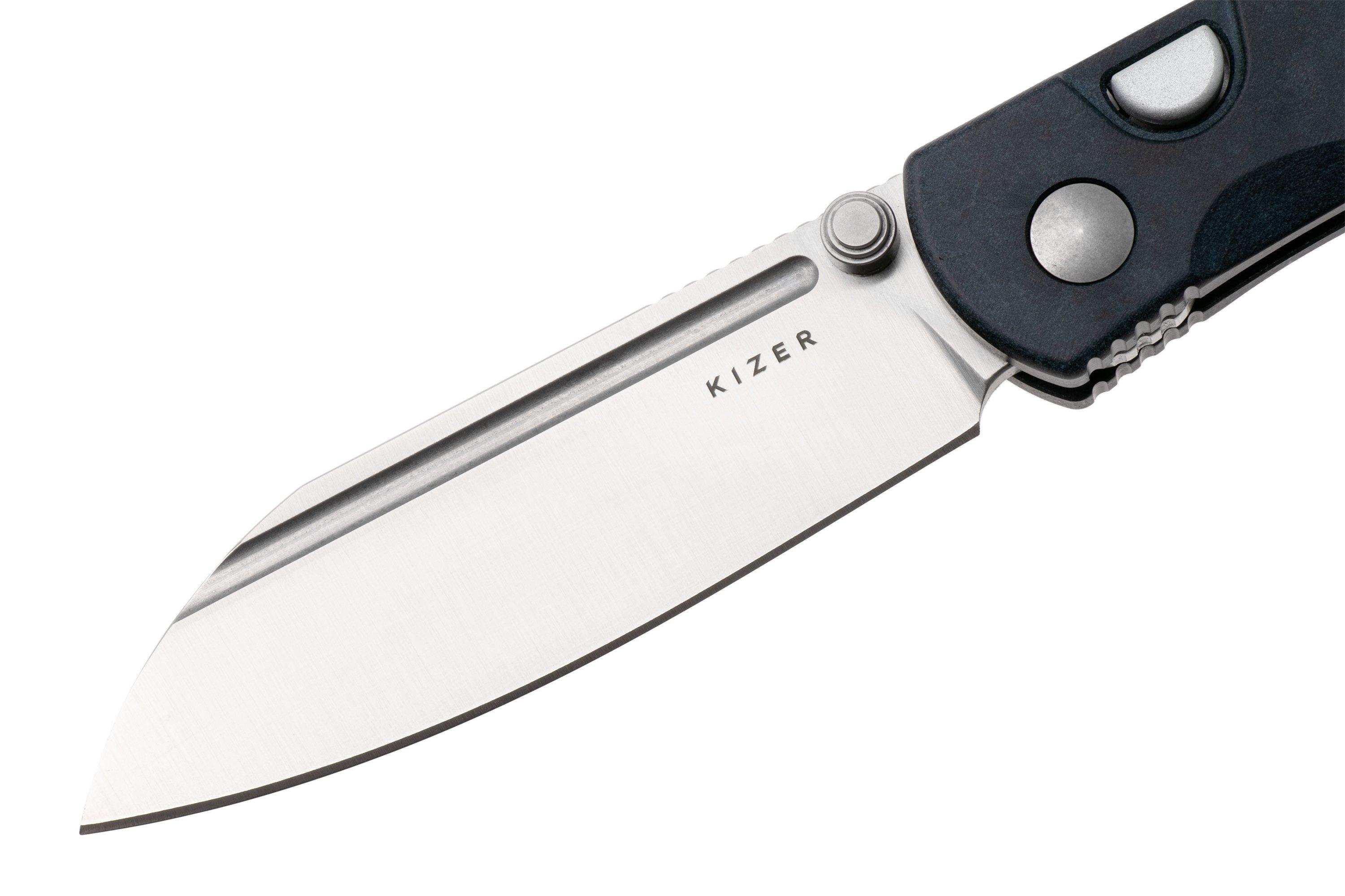 Nóż składany Kizer Vanguard Renissance V3698A3 Satin N690, Blue ...
