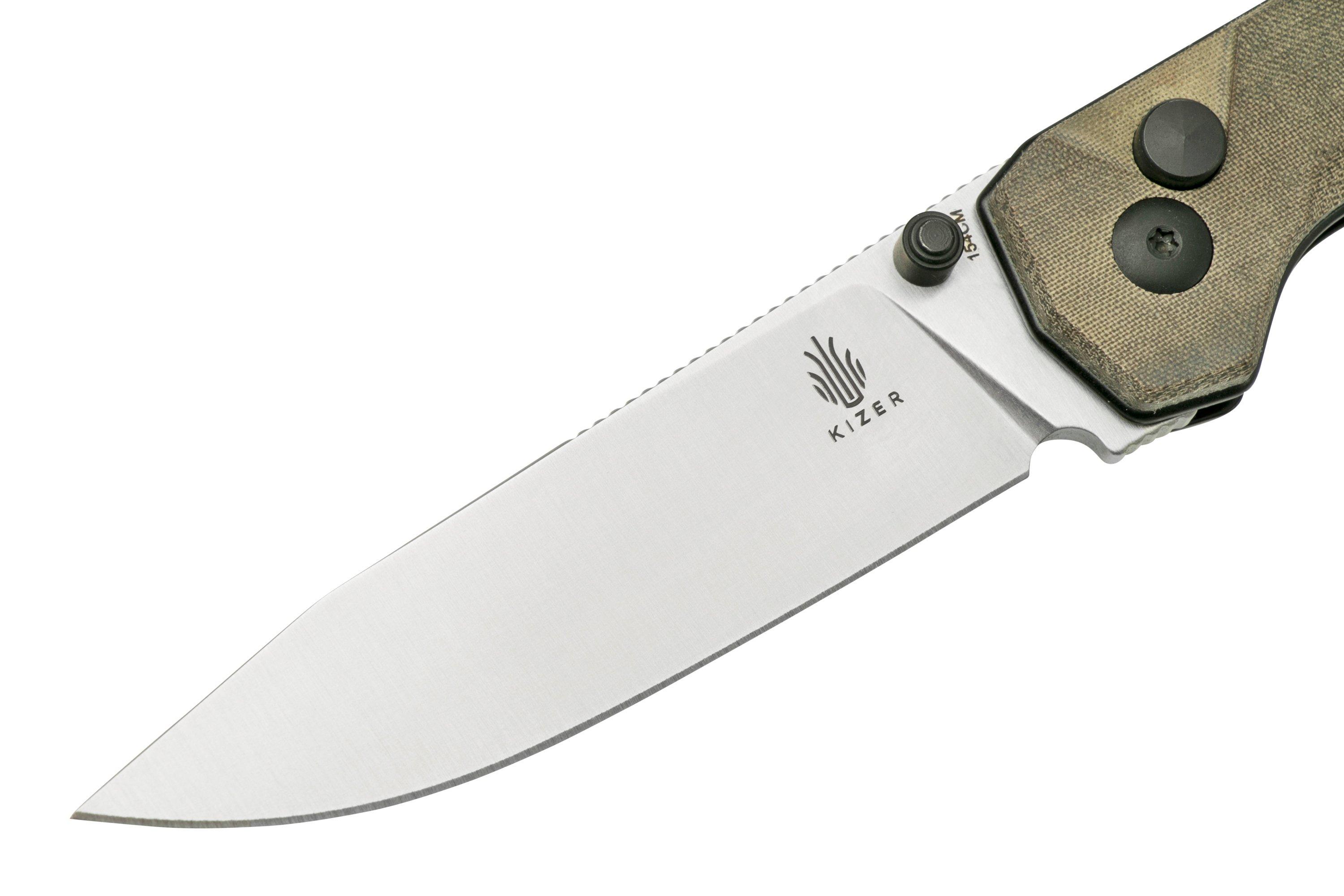 Kizer Vanguard Begleiter 2, V4458.2BC1 couteau de poche, Azo design ...