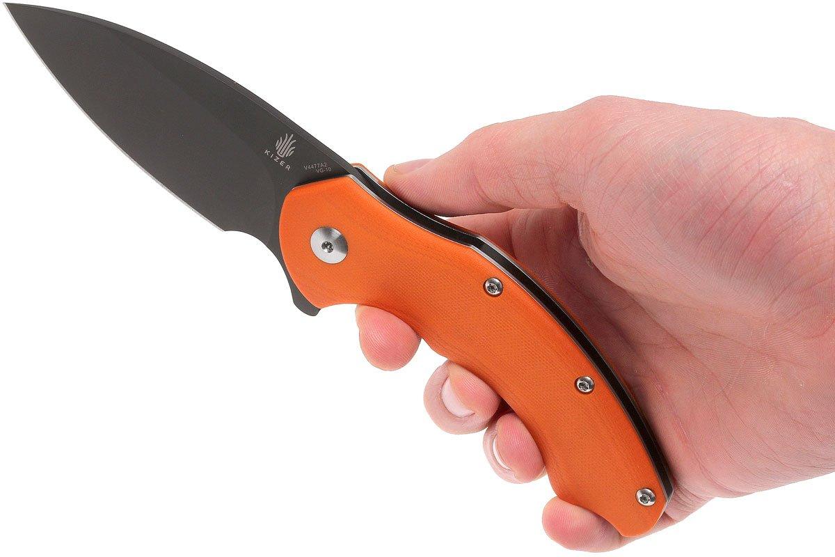 Kizer Vanguard Roach A2 V4477A2 Matt Degnan design | Advantageously ...