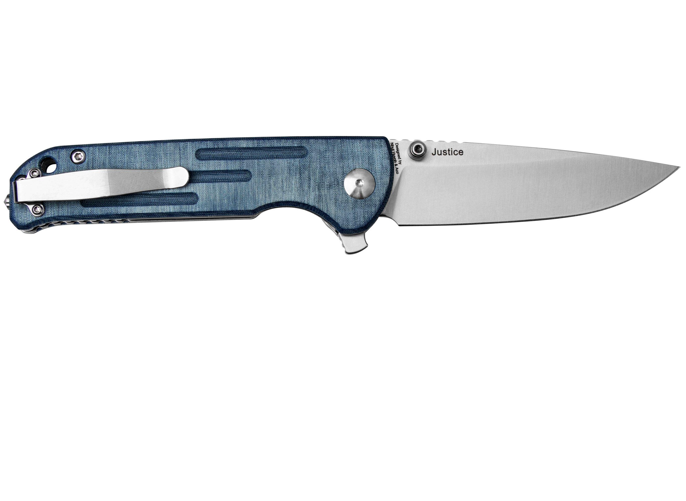 Kizer Vanguard Justice Denim, V4543N3 pocket knife, Azo design ...