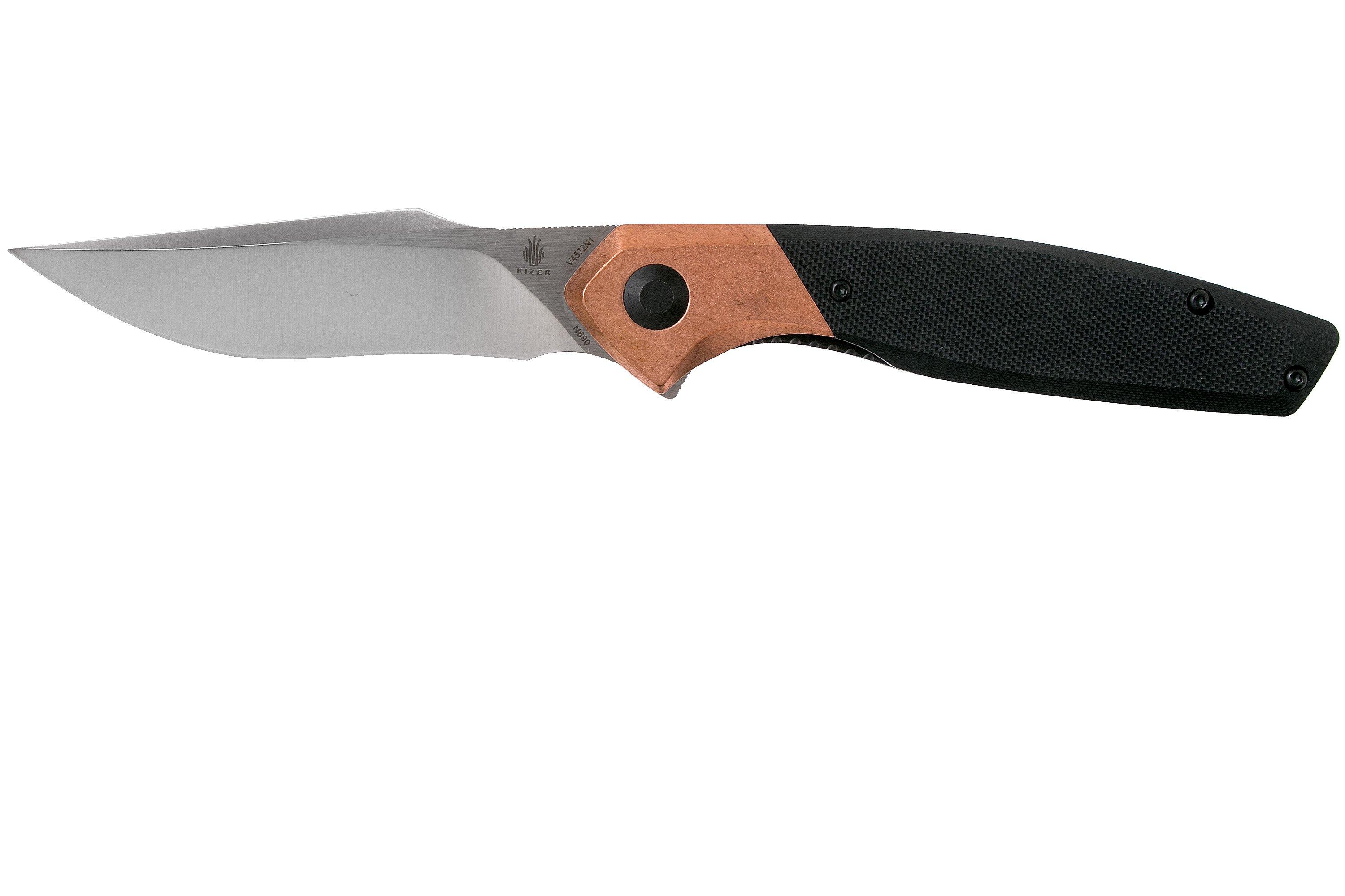 Kizer Vanguard Grazioso, G10, N690, V4572N1 navalha | Compras ...