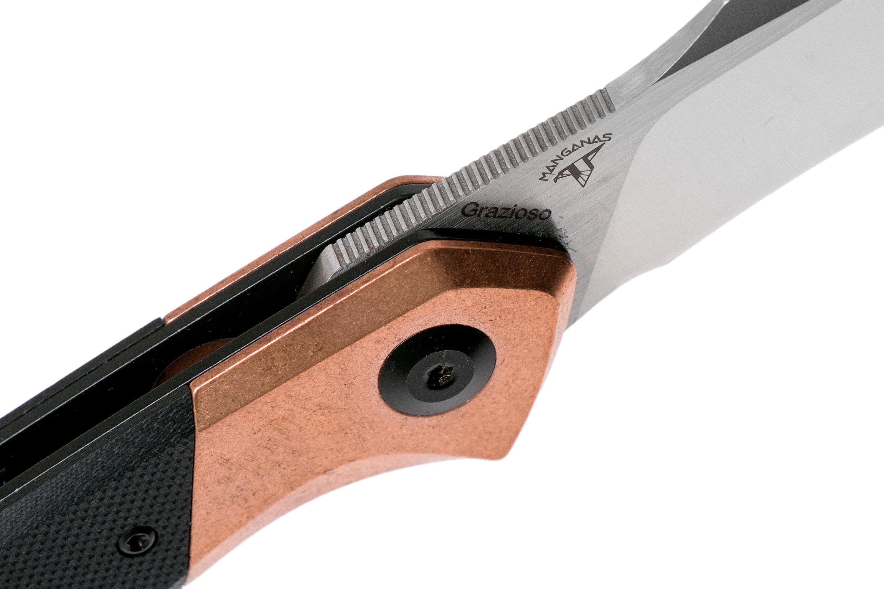 Kizer Vanguard Grazioso, G10, N690, V4572N1 pocket knife ...