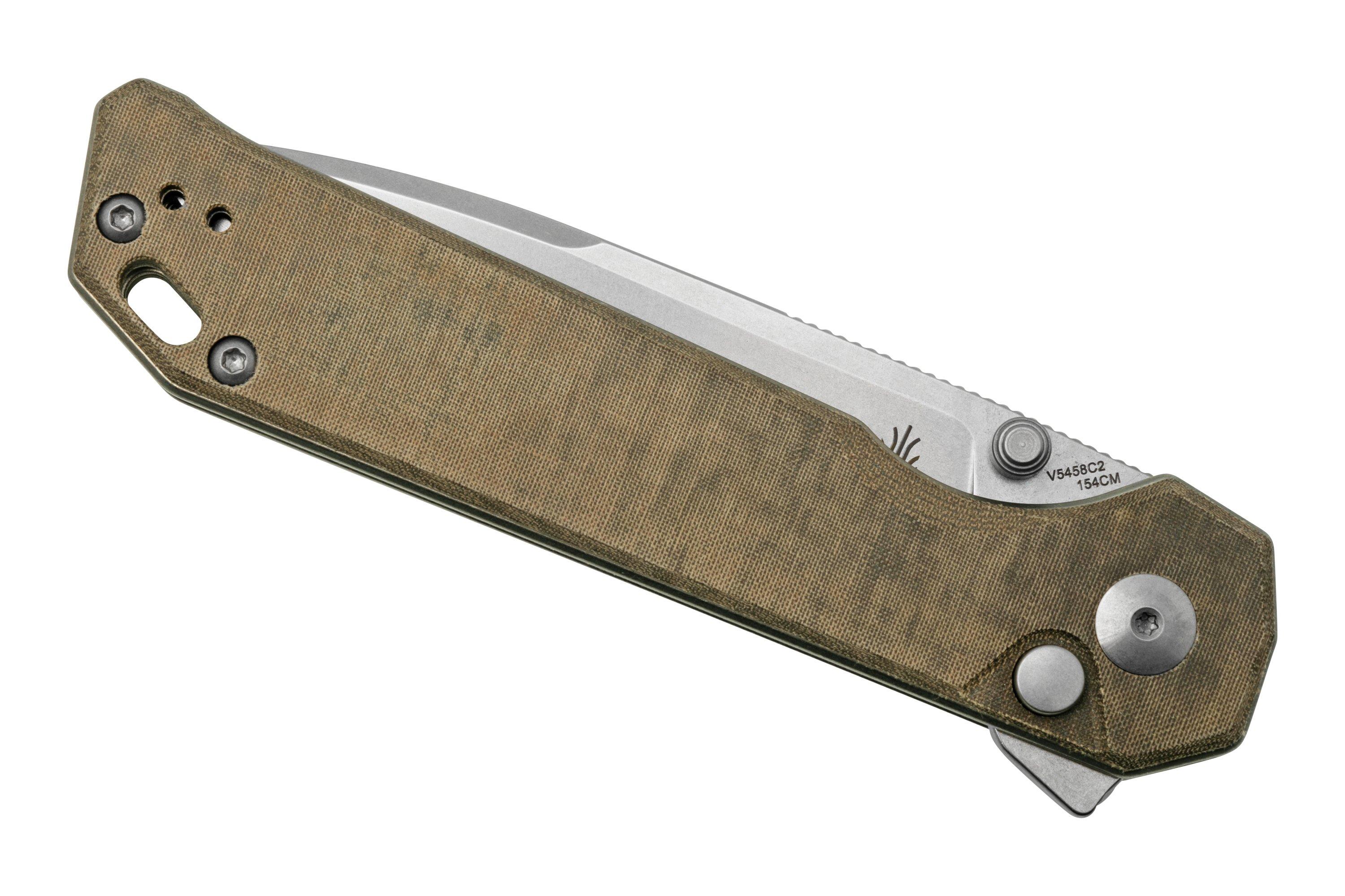 Kizer Begleiter XL V5458C2 pocket knife, Azo design | Advantageously ...