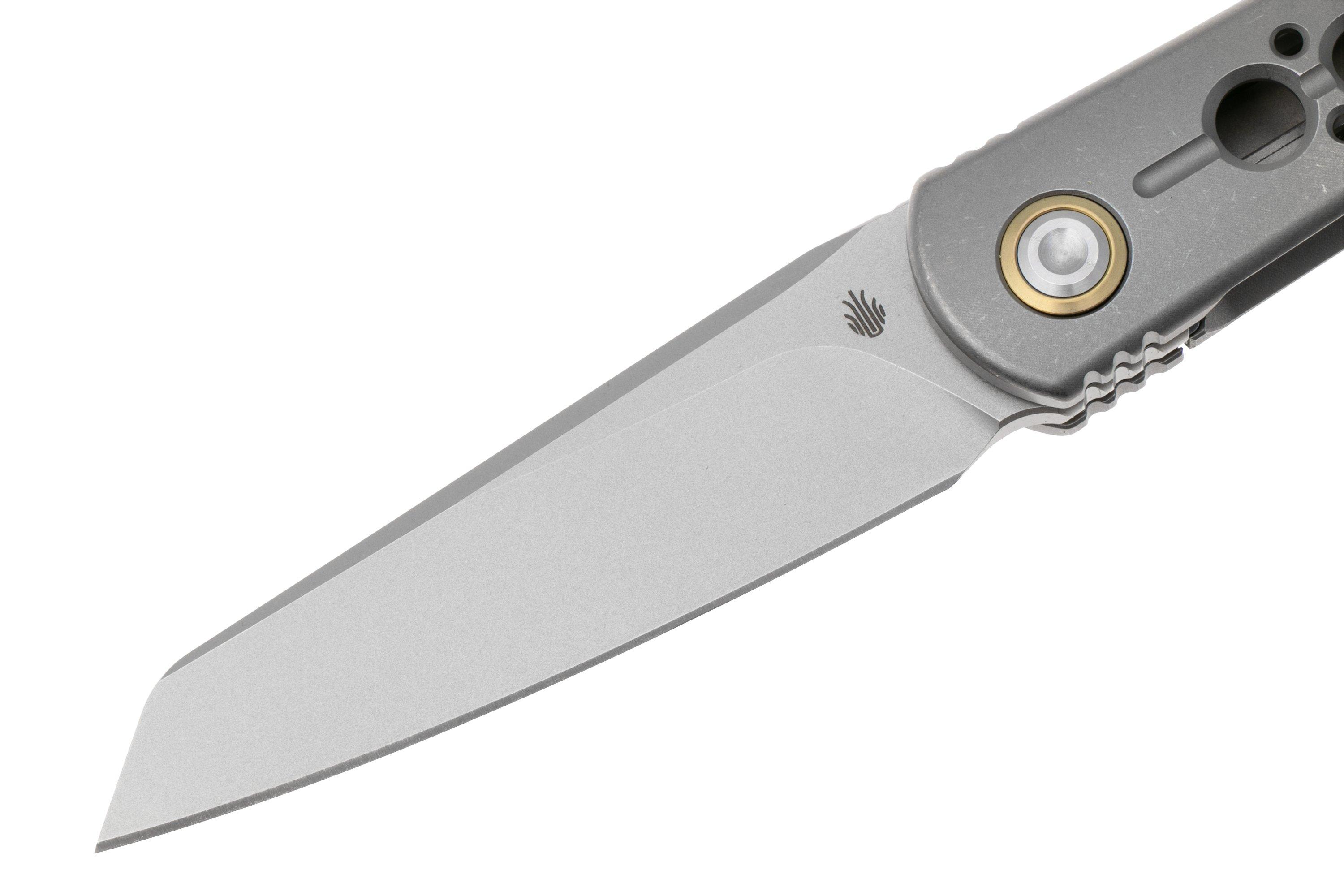 Kizer Feist 2 X Series ZX-3499-2A1 Stonewashed M390, Titanium, zakmes ...