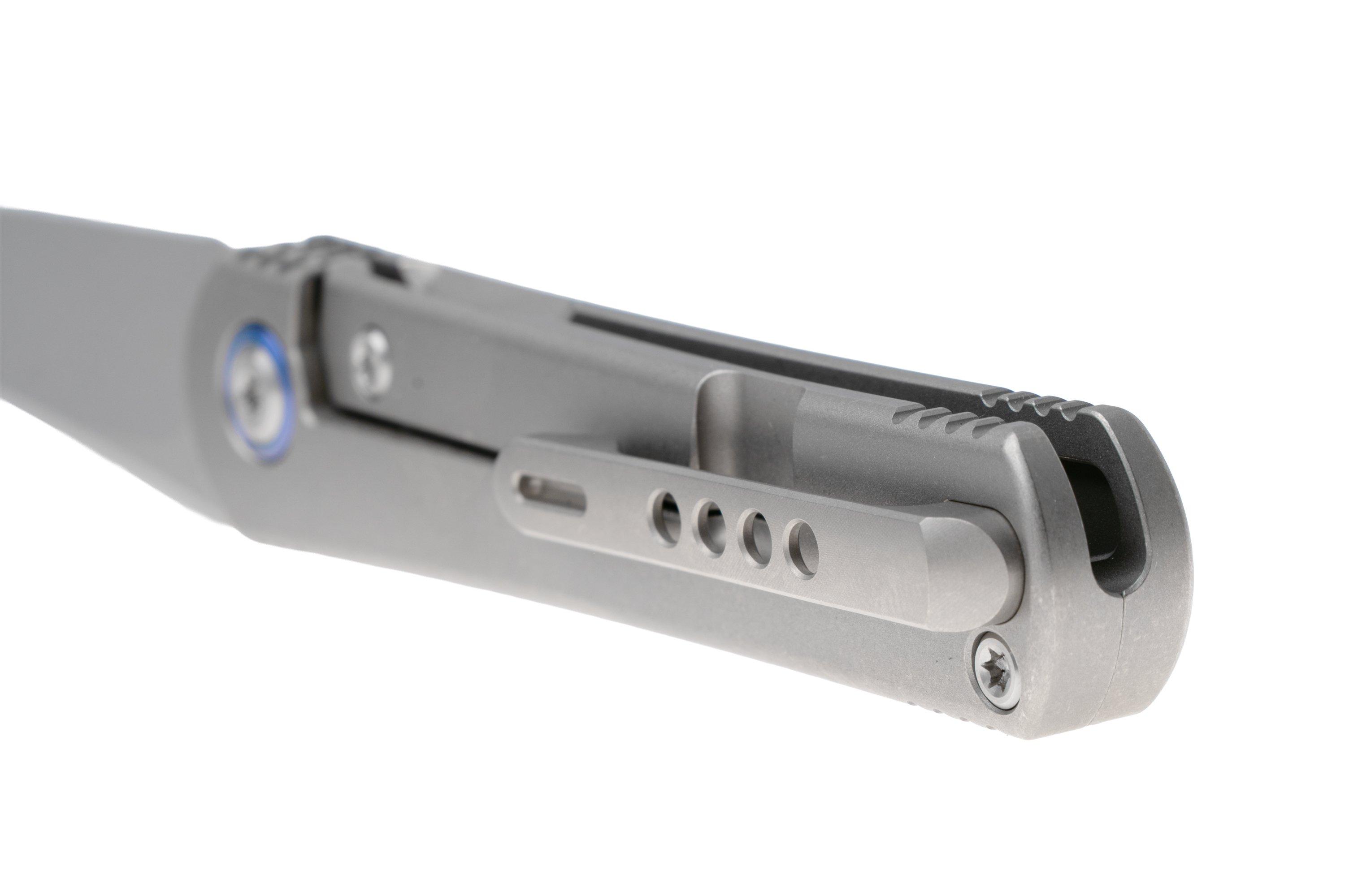 Kizer Feist 2 X Series ZX-3499-2A2 Stonewashed M390, Titanium, zakmes ...