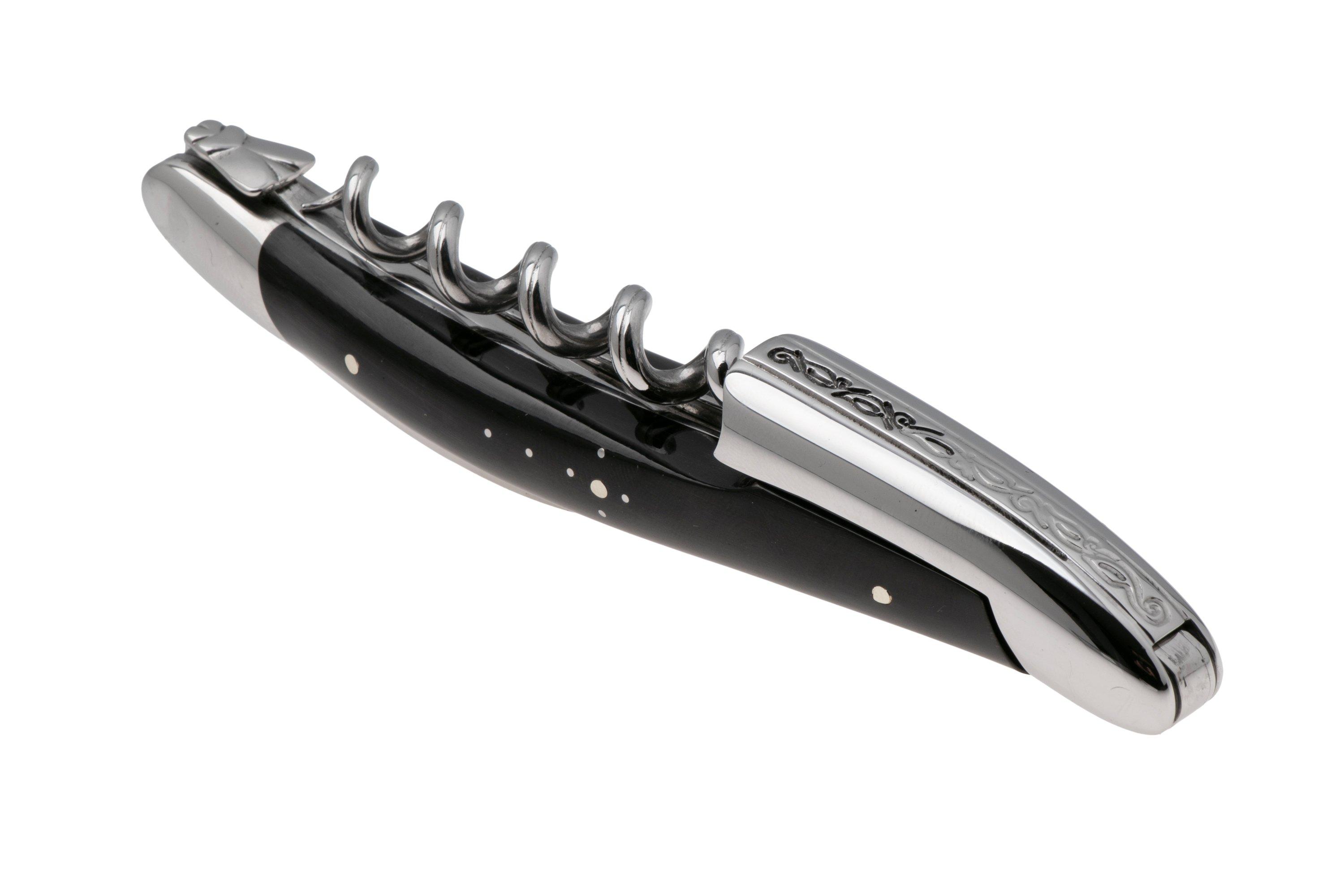 Forge de Laguiole 00005476, Polished Stainless Steel, Stamped Bee, Dark ...