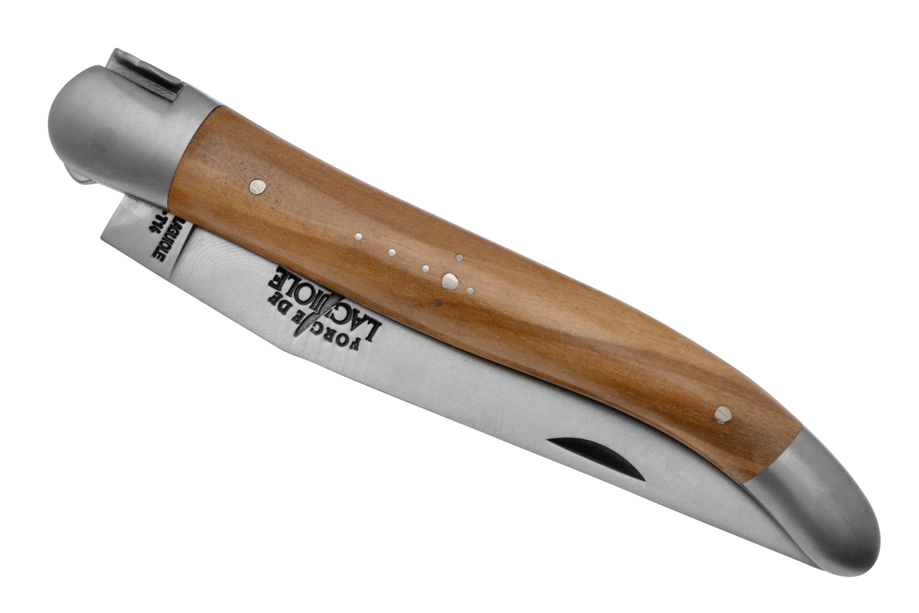 Forge de Laguiole 1211INOL coltello da tasca, legno d'olivo | Fare ...
