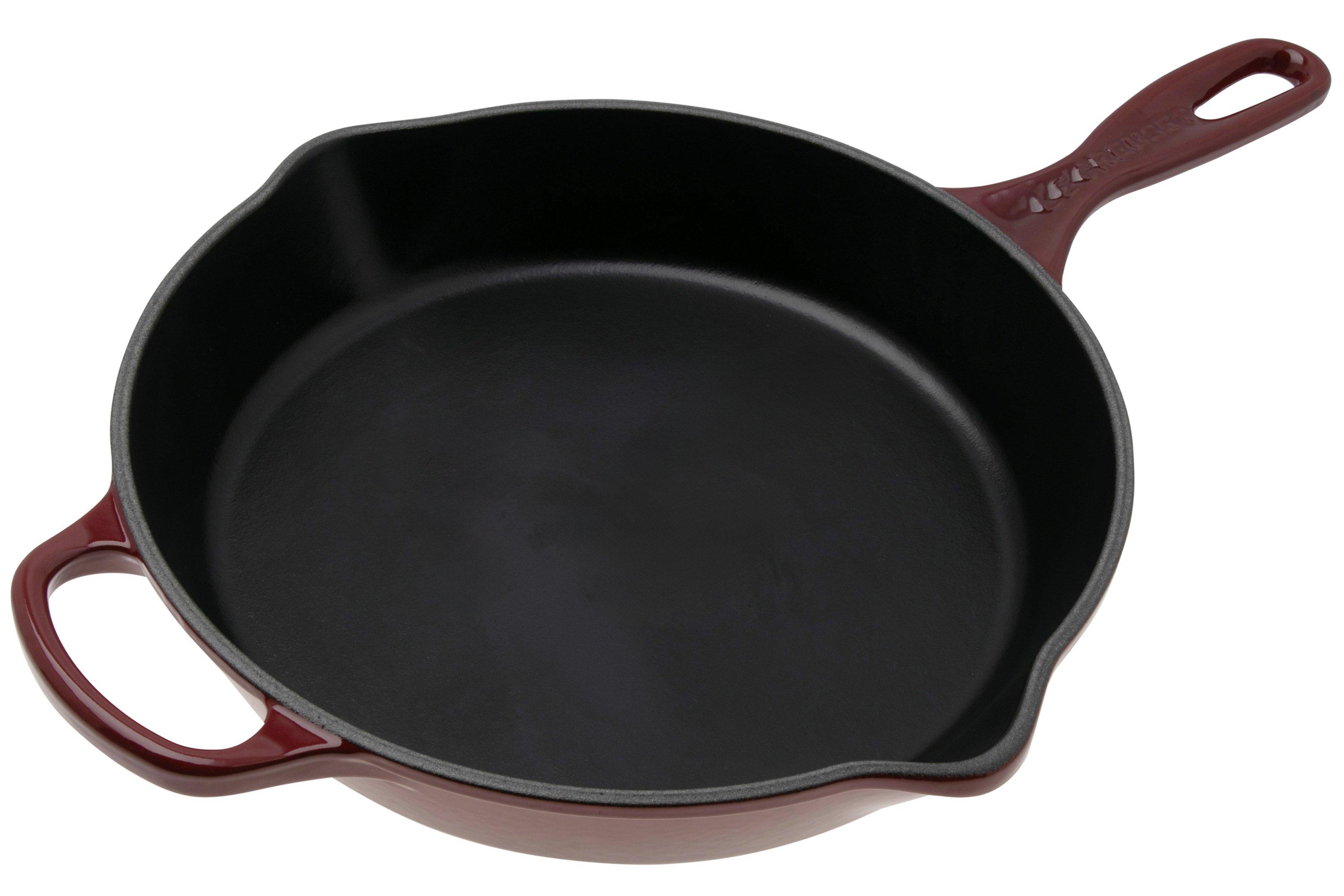 Le Creuset Signature 20187269490422 Garnet, round frying pan/skillet ...