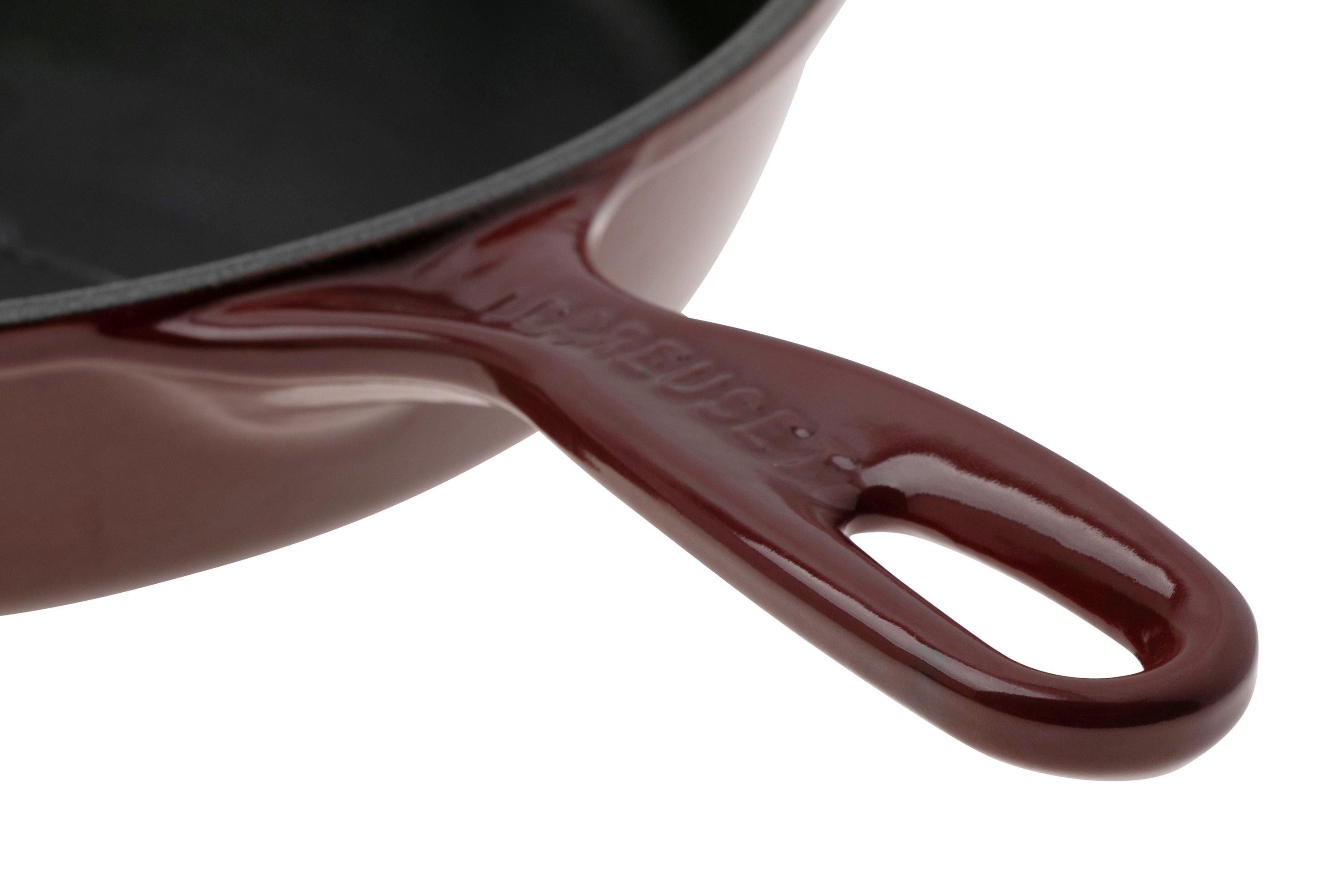 Le Creuset Signature 20187269490422 Garnet, round frying pan/skillet ...