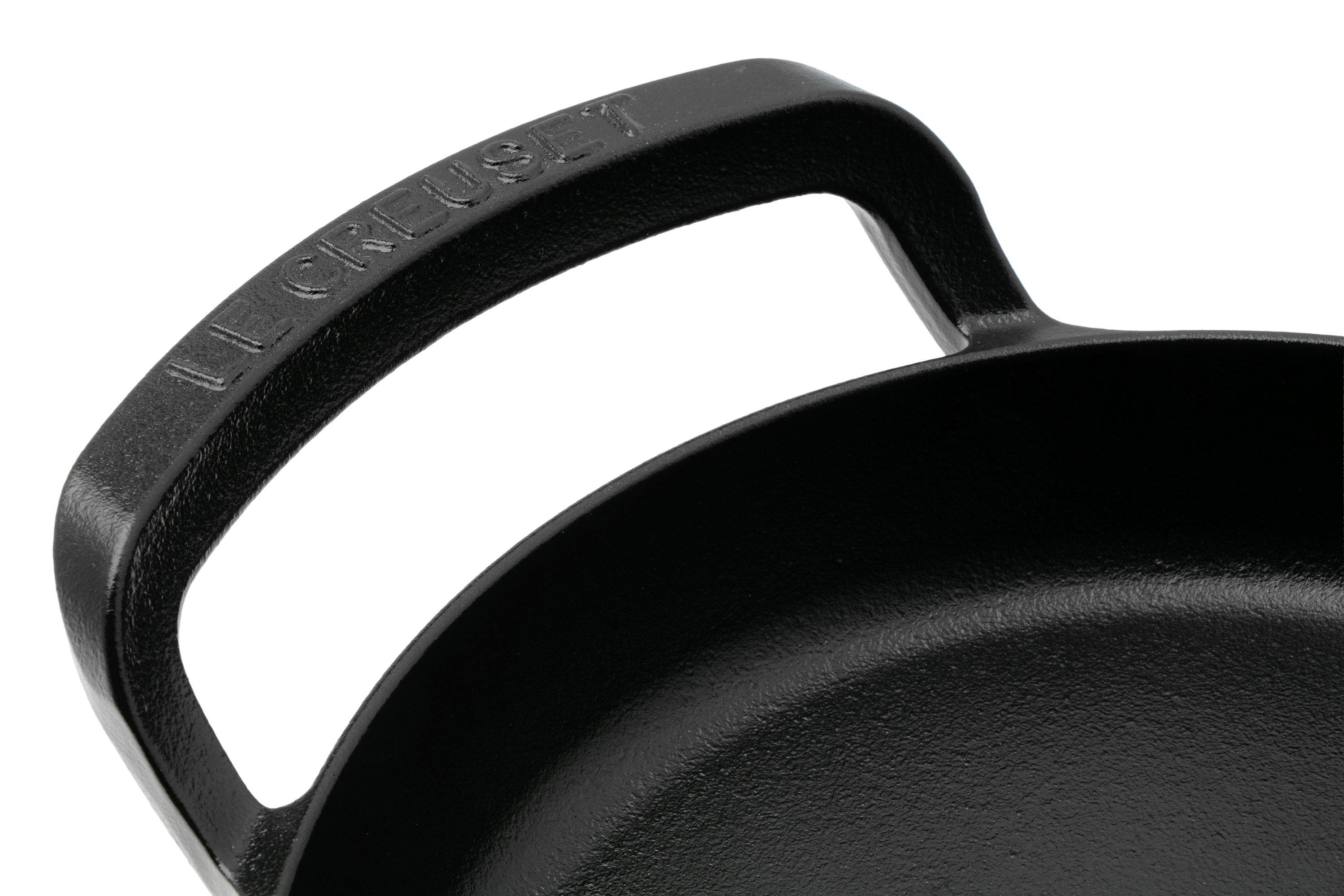 Le Creuset BBQ Outdoor Collection 20270250000005 Cast Iron Skillet, 25 ...