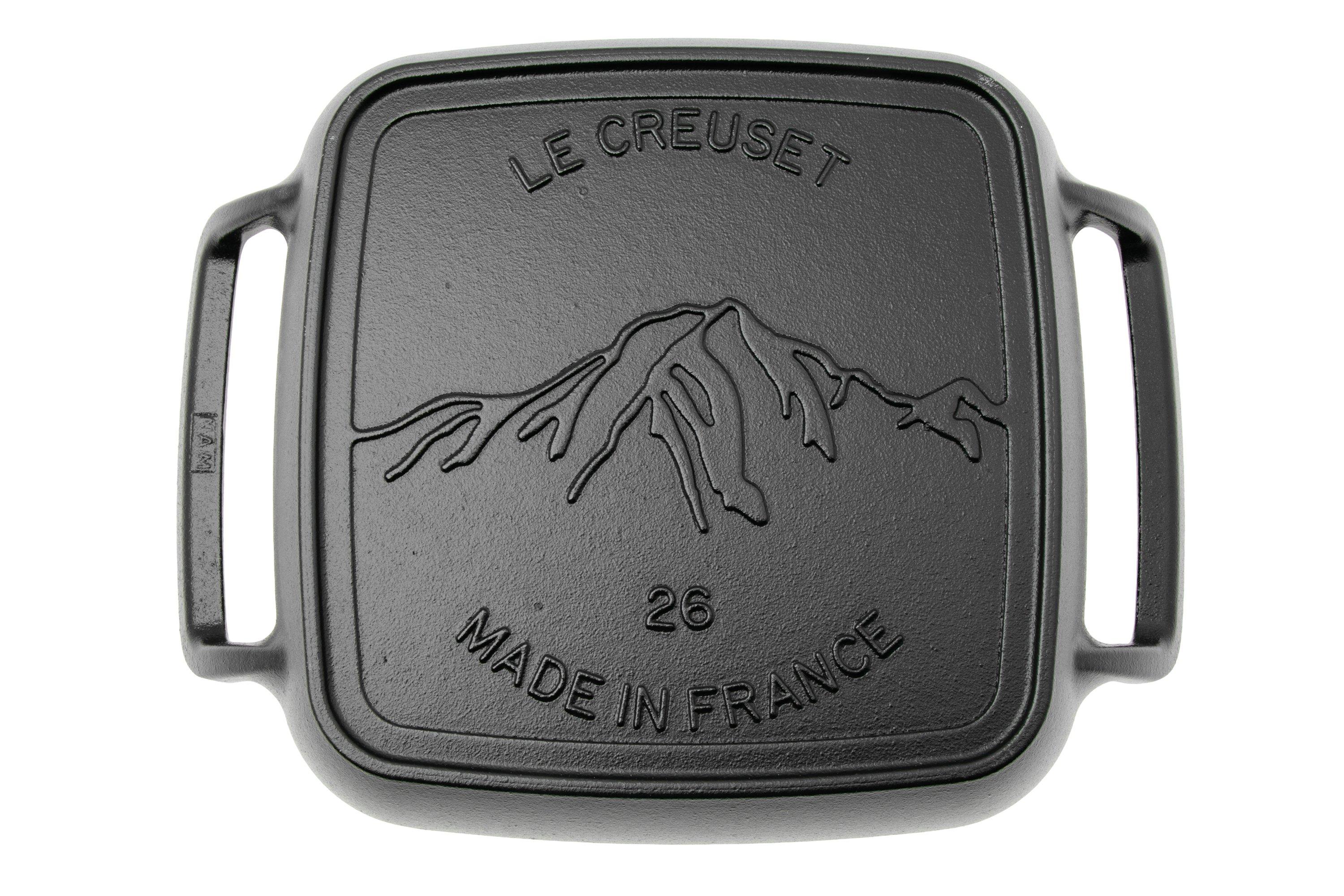 Le Creuset BBQ Outdoor Collection 0275260000005 Cast Iron Grilling Pan ...