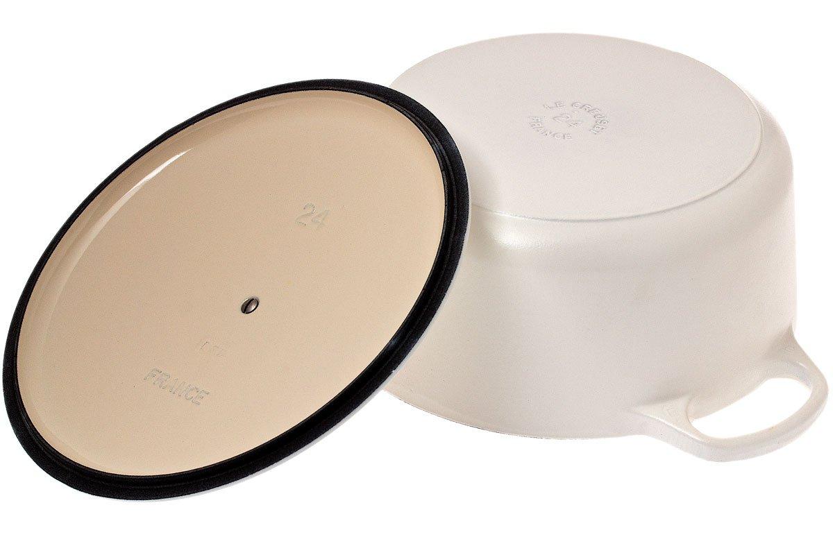 Le Creuset Signature casserole - cocotte 24 cm, 4.2 L cotton ... Le Creuset Signature casserole - cocotte 24 cm, 4.2 L cotton ...