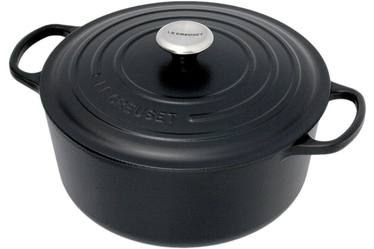 Cocotte Le Creuset 28 cm, 6,7 L noir mat | Achetez à prix avantageux ...