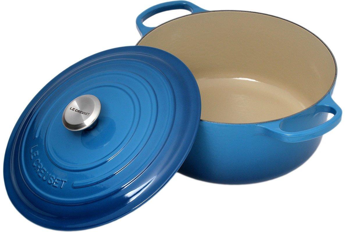 Cocotte Le Creuset 28 cm, 6,7 L bleu | Achetez à prix avantageux chez ...