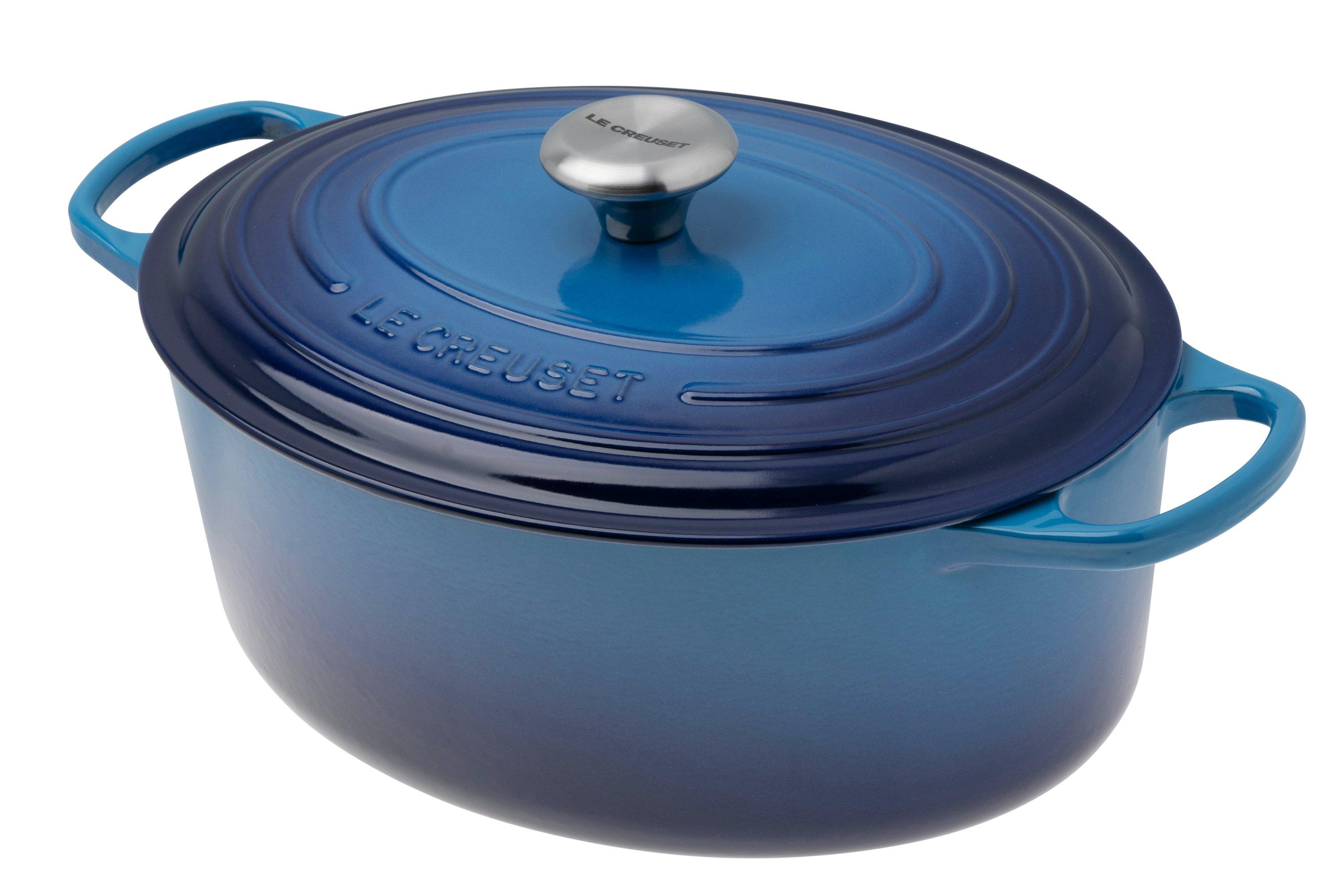 Le Creuset Signature Cocotte 21178312202430 Azure, 31cm, 6.3 L ...