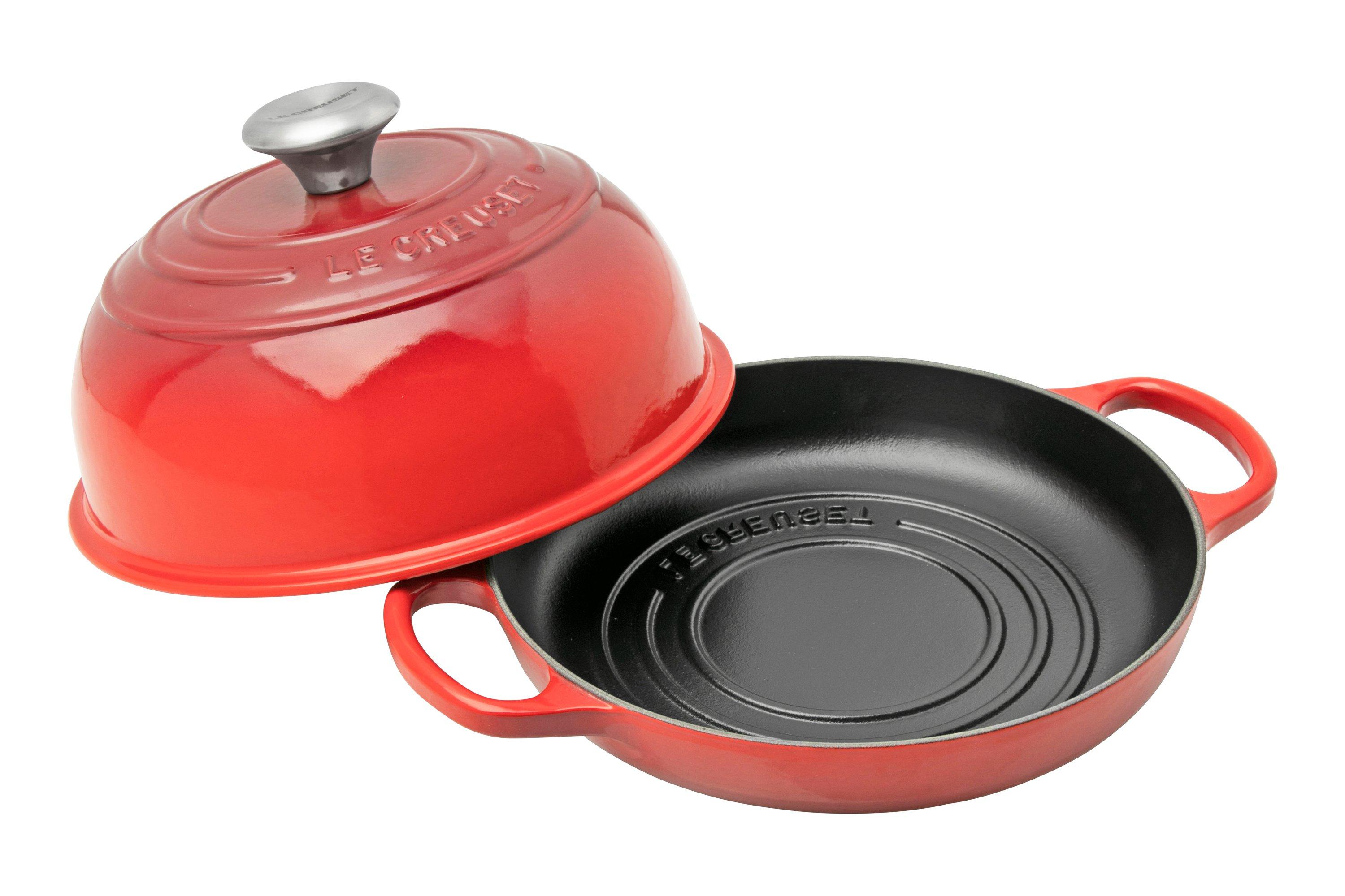 Le Creuset Signature broodpan cocotte 24 cm, 1.6 L, rood | Voordelig ...