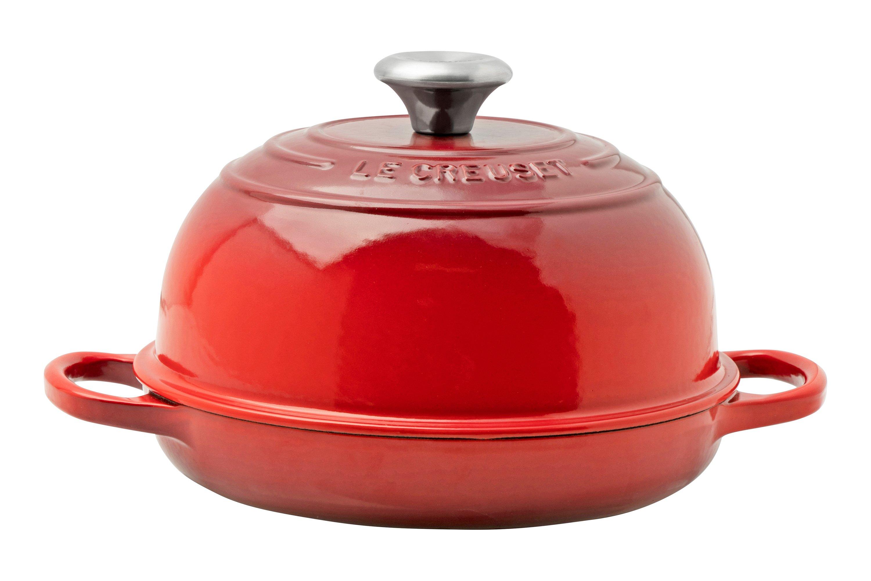 Le Creuset Signature broodpan cocotte 24 cm, 1.6 L, rood | Voordelig ...