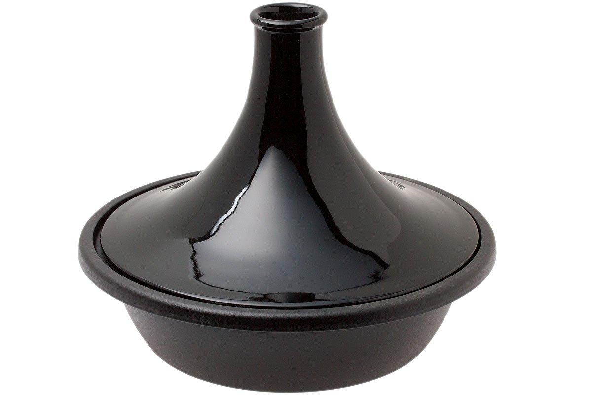 Le Creuset Tagine 35 Cm 45l Black Advantageously Shopping At