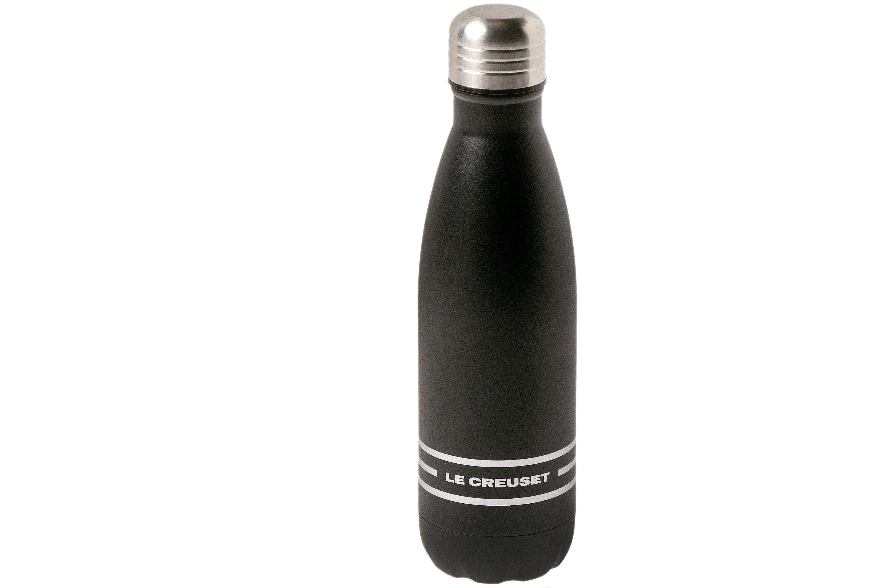 Le Creuset LC41208500000000 isolierte Trinkflasche 500 ml, matt schwarz ...