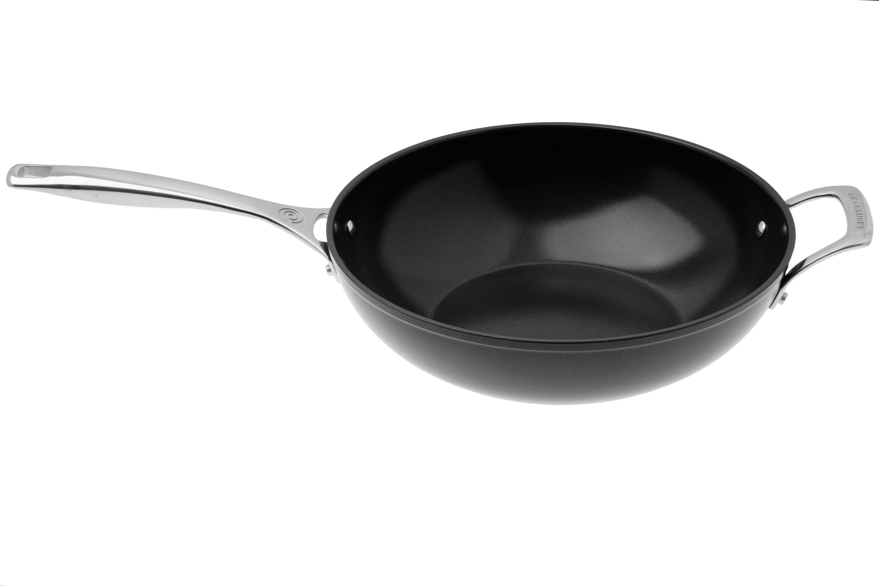 Le Creuset Wokpan Essential Non-Stick Ceramic 30 cm, Wok | Günstiger shoppen bei knivesandtools.at