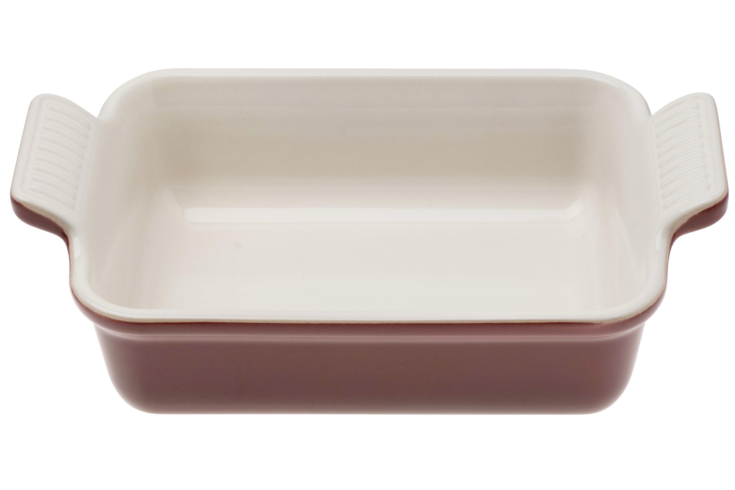 Le Creuset Les Céramiques 71102199490001 Garnet, rectangular oven dish ...