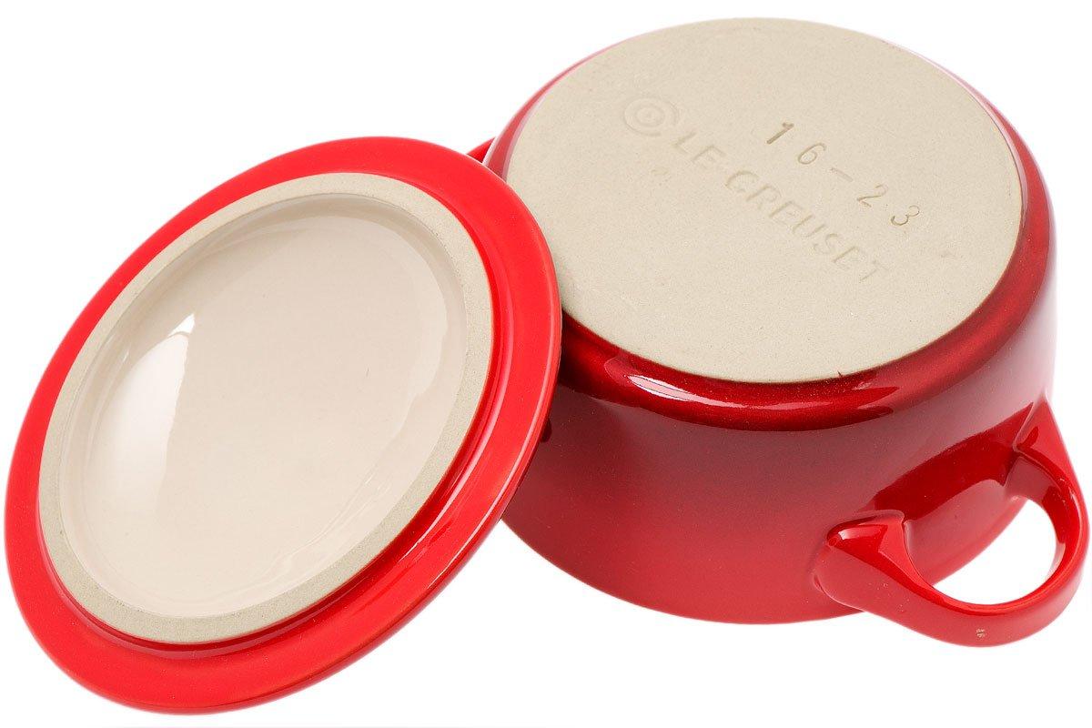 Le Creuset mini-cocotte 10 cm, 0,25L cherry red | Advantageously ...