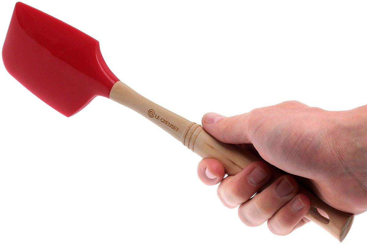 Le Creuset Silicone Pro spatel large, rood | Voordelig kopen bij ...