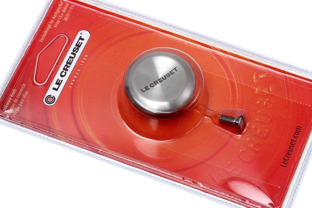Le Creuset RVS dekselknop 3,7cm | Voordelig kopen bij knivesandtools.be Le Creuset RVS dekselknop 3,7cm | Voordelig kopen bij knivesandtools.be