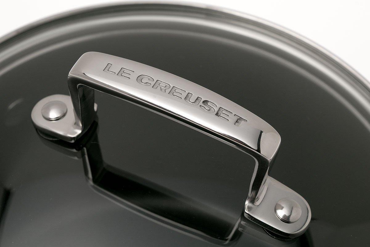 Le Creuset Les Forgées Aluminium Kochtopf mit Deckel, 2.8L, 18 cm ...