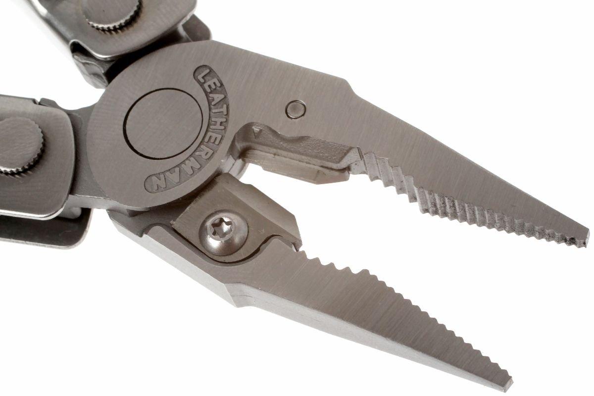 Leatherman Rebar multi-tool, leather sheath | Advantageously shopping ...